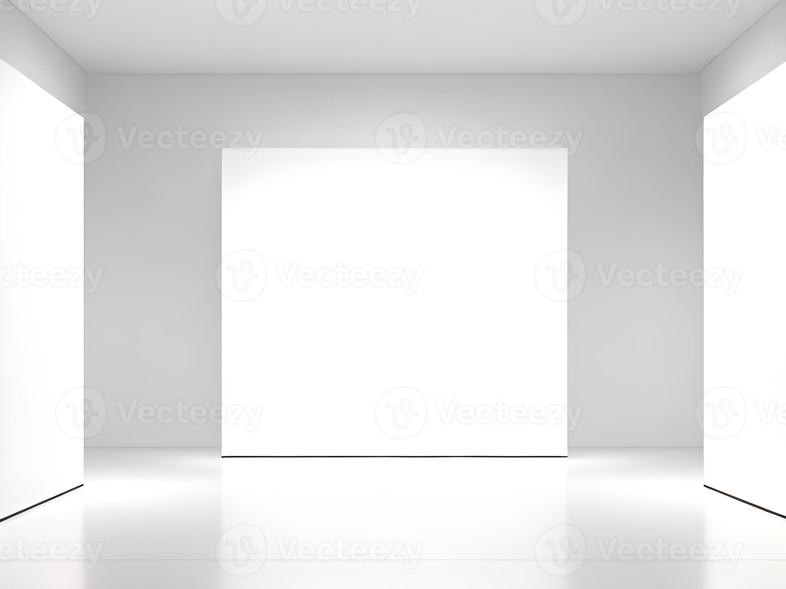 Interior of an empty white studio room. 23907281 Stock Photo at Vecteezy