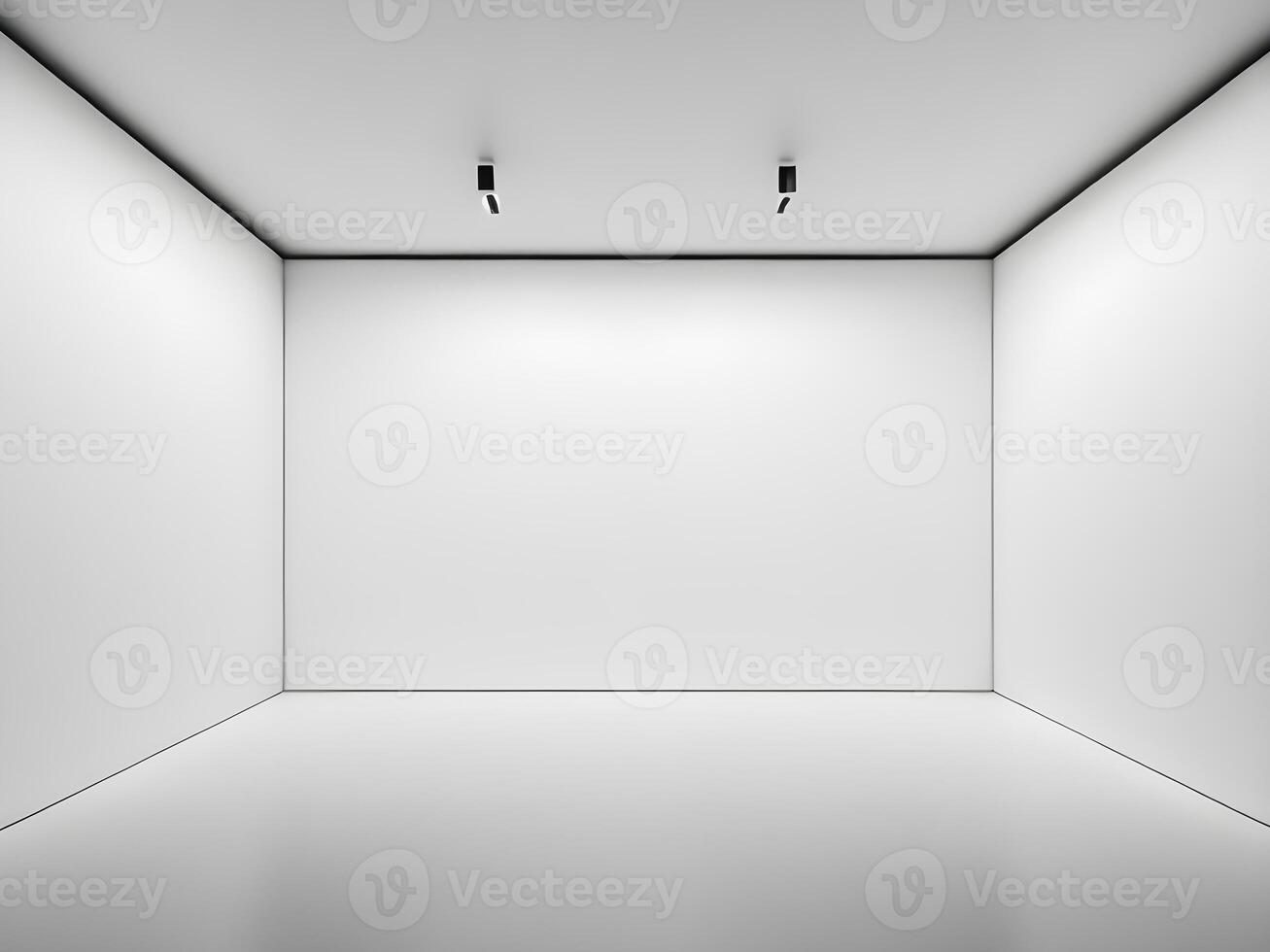 Interior of an empty white studio room. 23907282 Stock Photo at Vecteezy