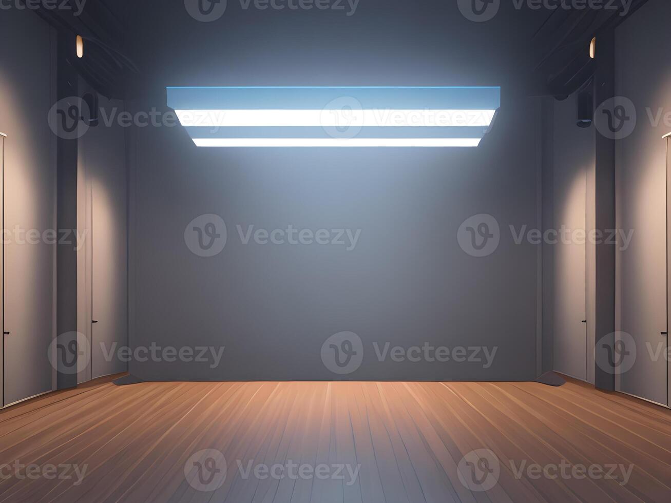Empty studio room with lights. 23907348 Stock Photo at Vecteezy