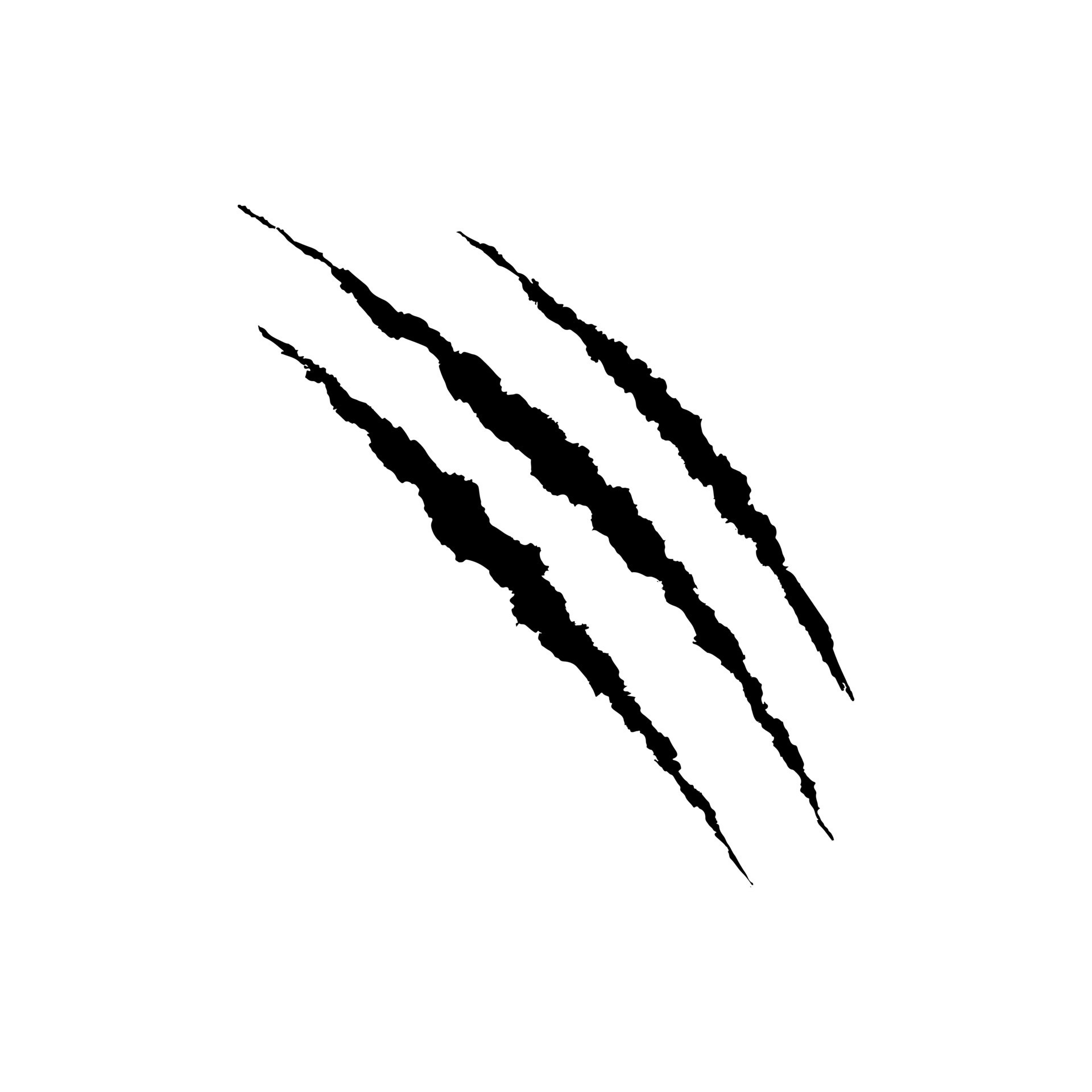 Scratch icon vector. claws illustration sign collection. cut symbol or ...