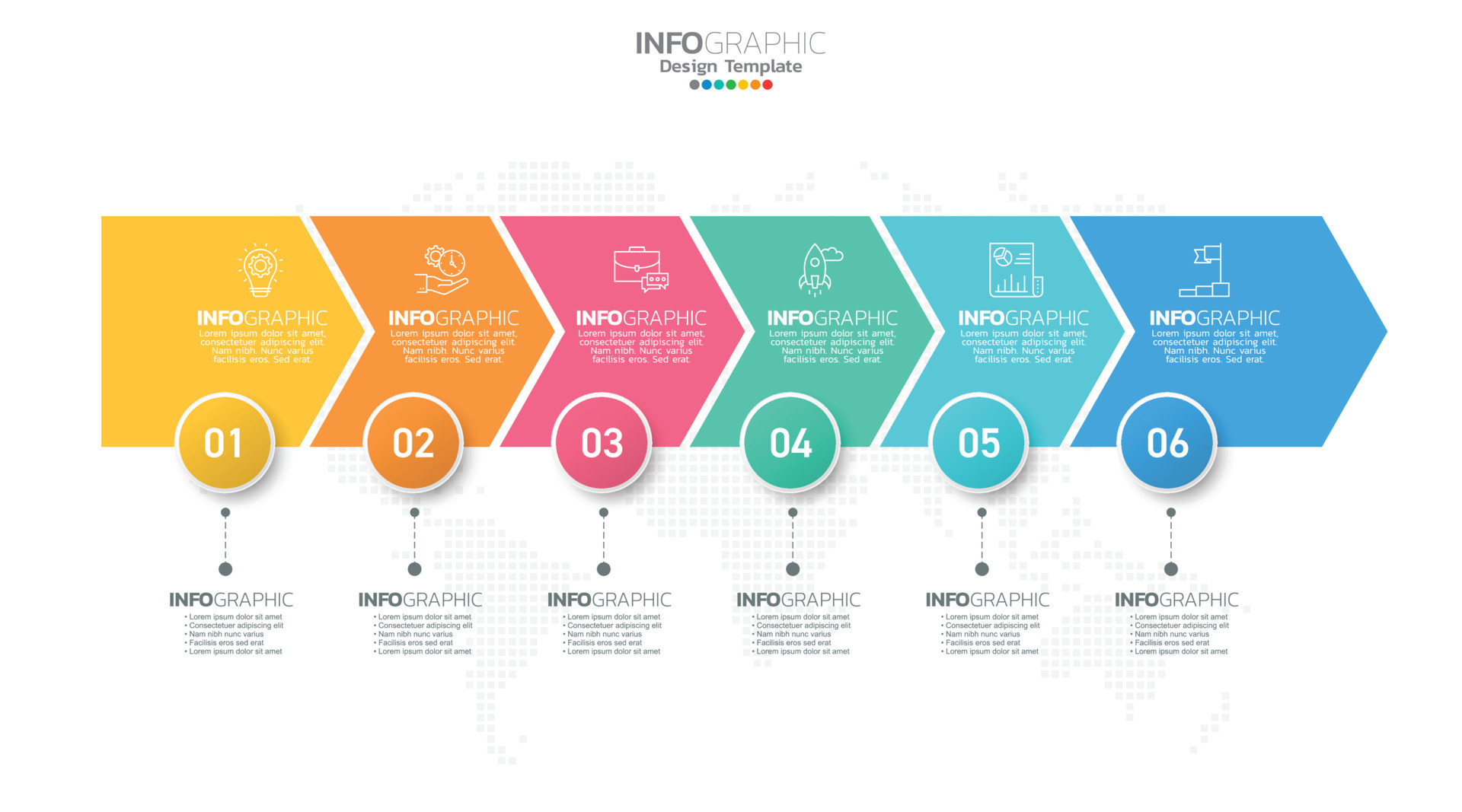 Timeline Infographic Website