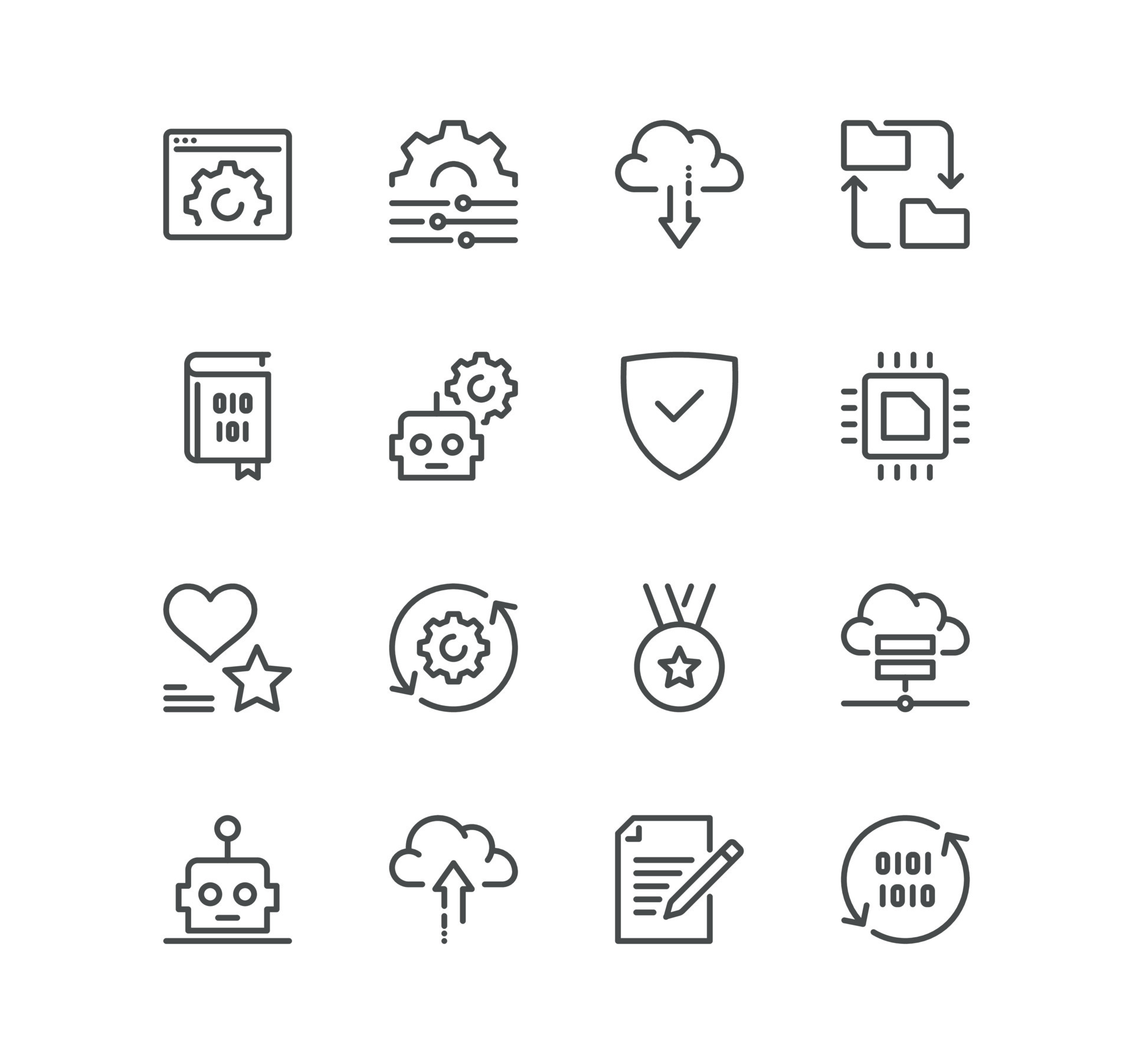 Set Of Data Analysis Related Icons Charts Graphs Traffic Analysis