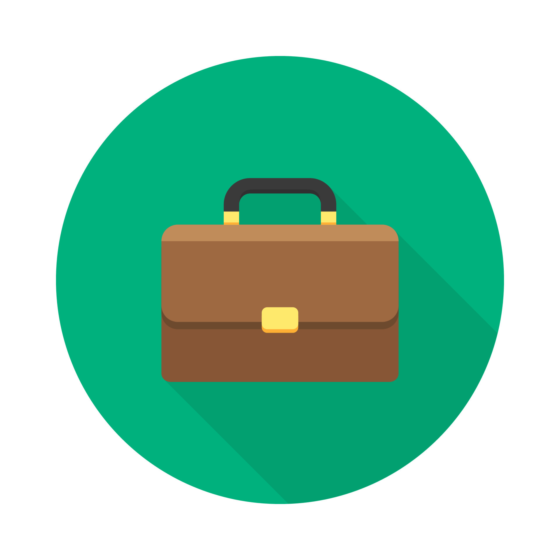 Briefcase icon vector isolated. Flat style vector illustration. 23915964 Vector Art at Vecteezy