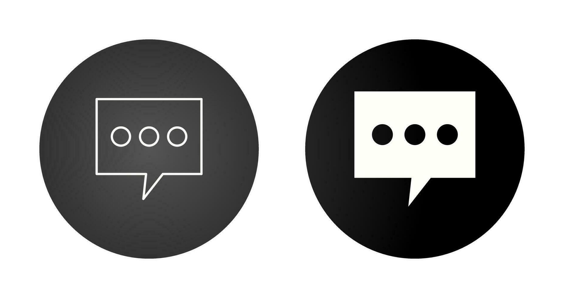 Single Message Bubble Vector Icon 23917379 Vector Art at Vecteezy