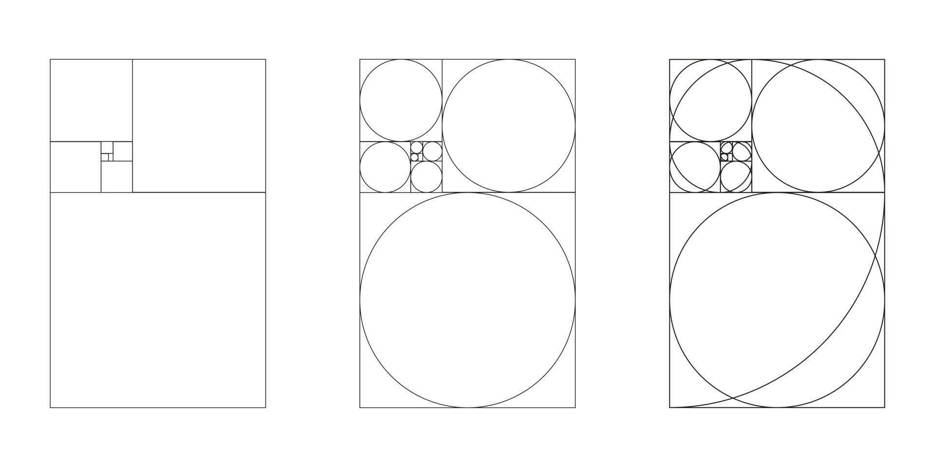 Golden Ratio Template Set Method Golden Section Fibonacci Array