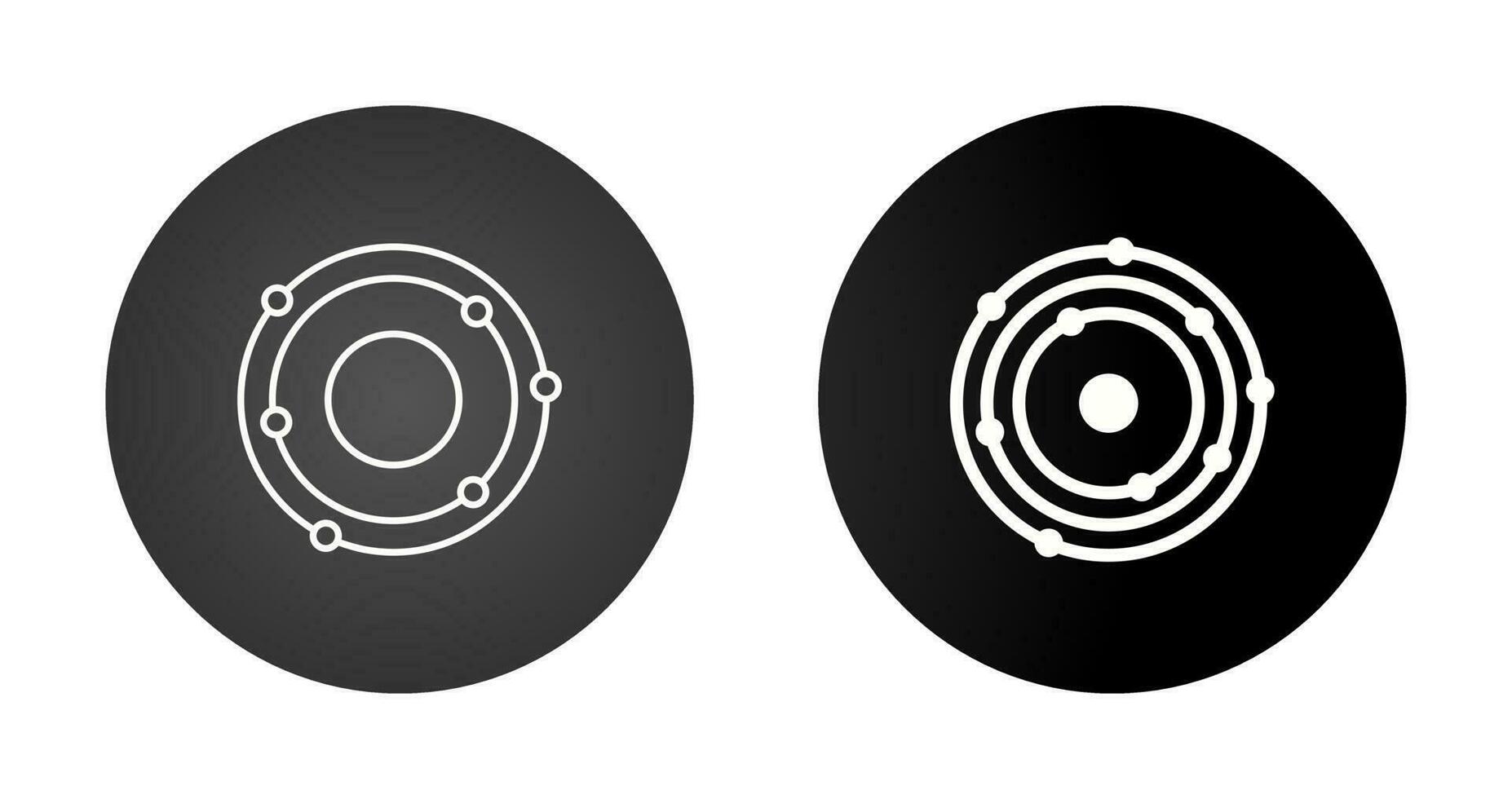Atomic Structure Vector Icon 23923924 Vector Art At Vecteezy