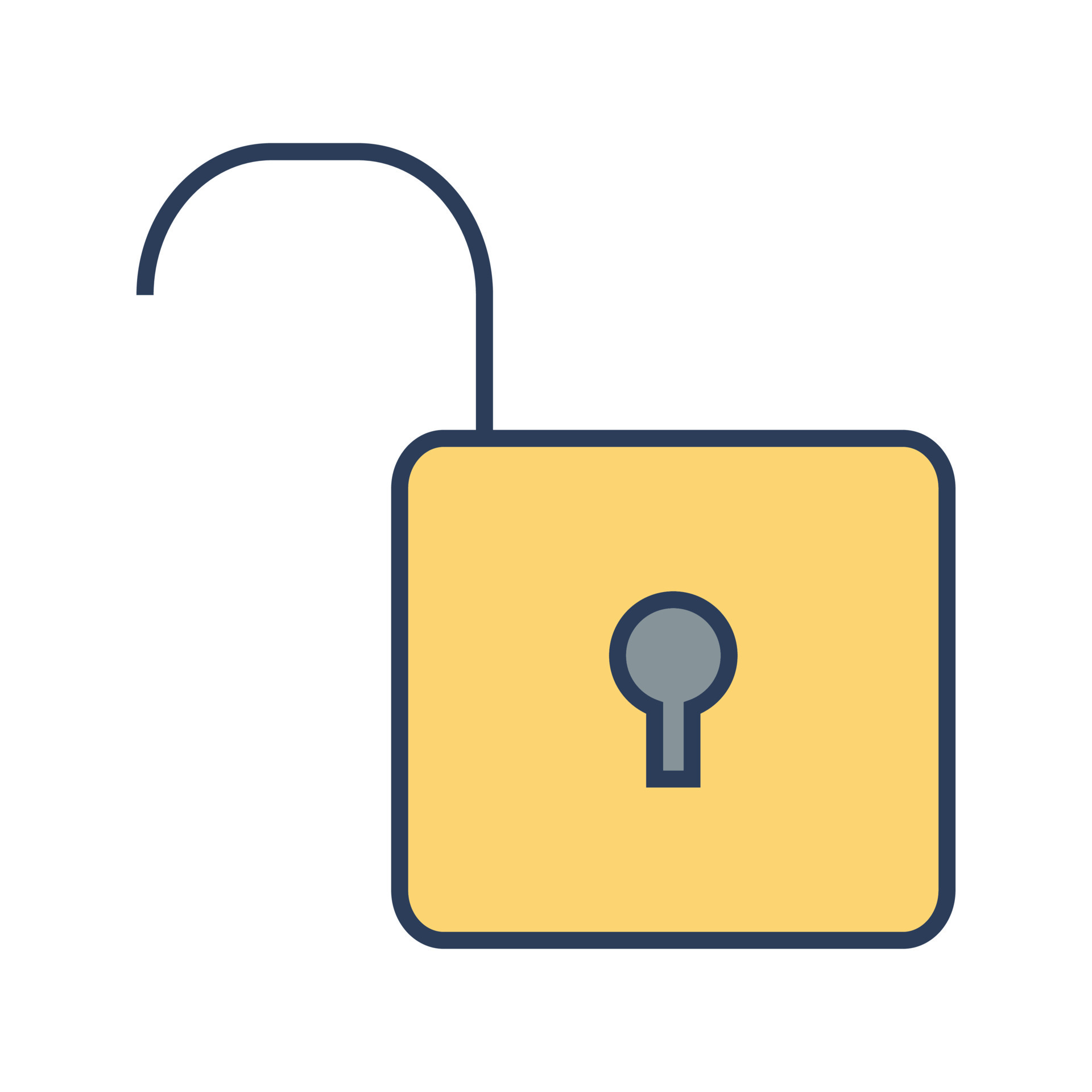 Unlock Vector Icon 23931900 Vector Art At Vecteezy