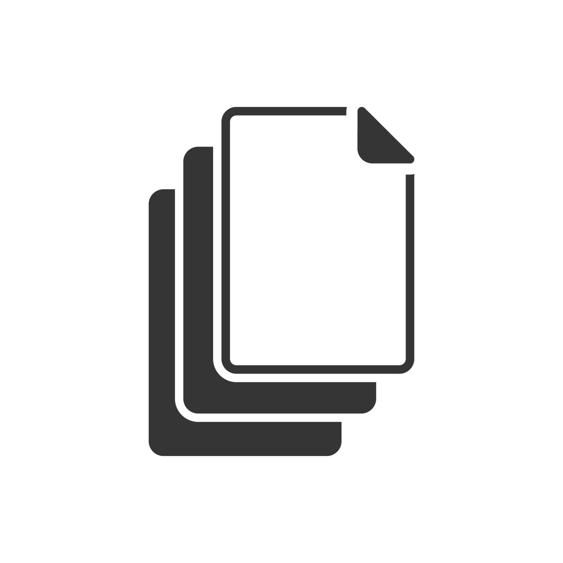 paper icon design vector template 23933562 Vector Art at Vecteezy