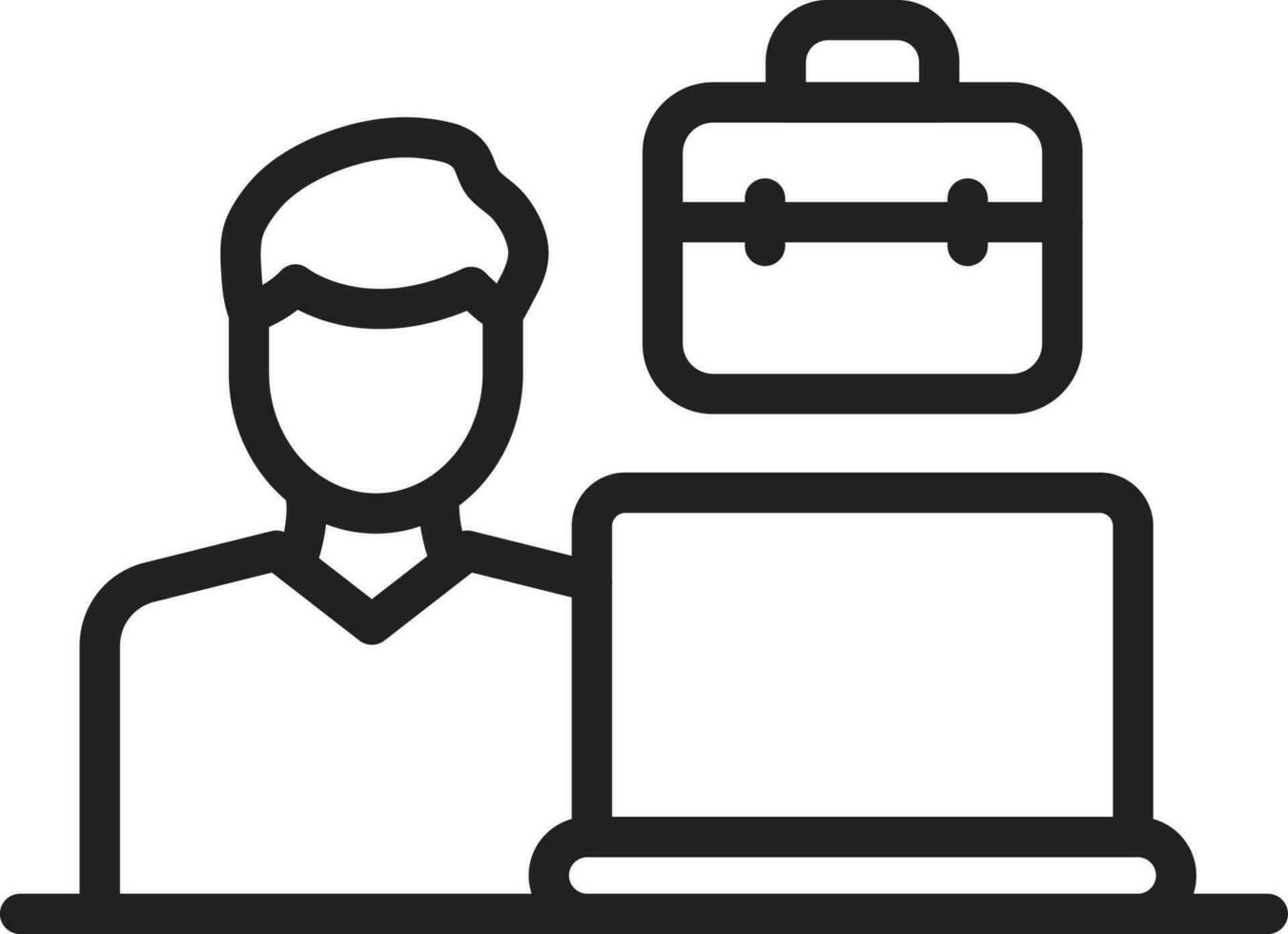 Work icon vector image. 23934058 Vector Art at Vecteezy Work icon vector image. 23934058 Vector Art at Vecteezy