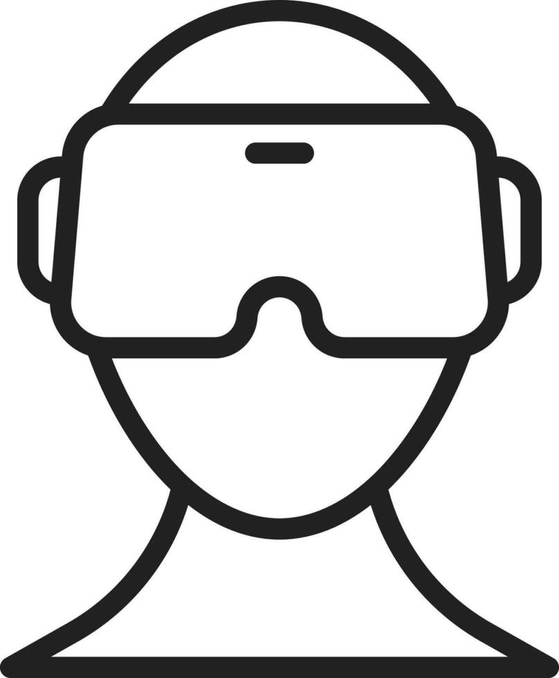 Vr Glasses icon vector image. 23934075 Vector Art at Vecteezy
