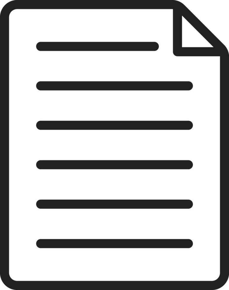 Paper icon vector image. 23934227 Vector Art at Vecteezy