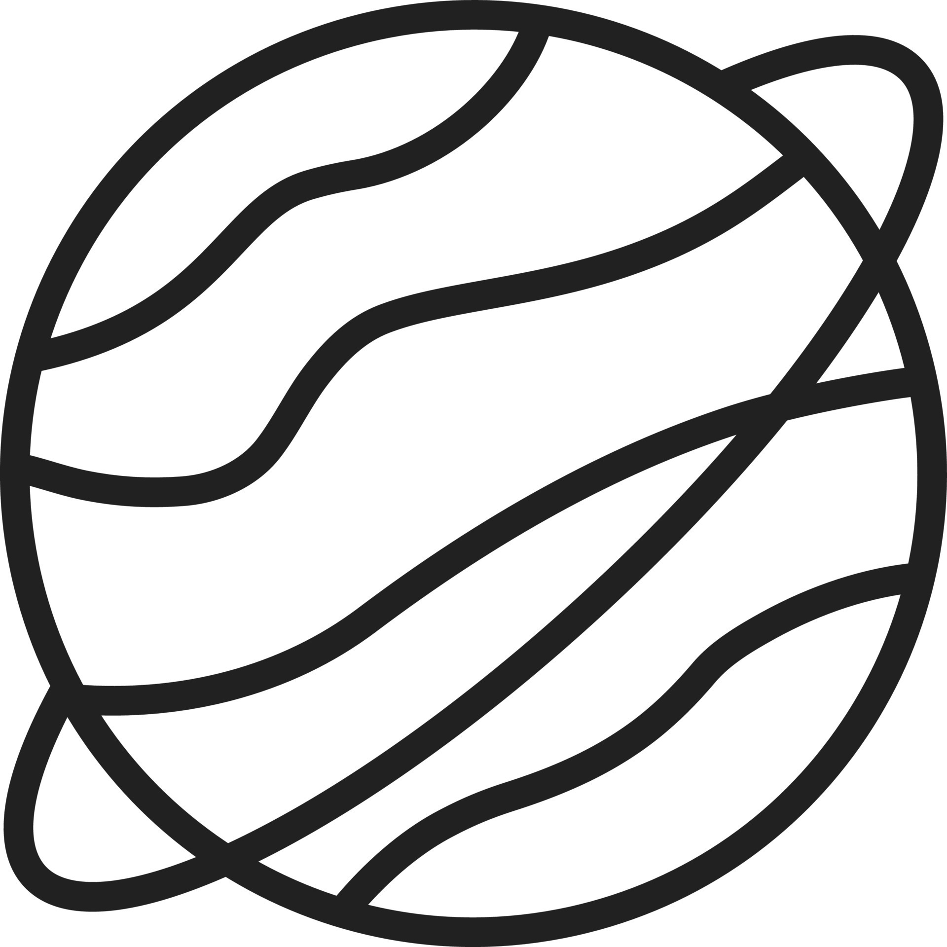 Planet icon vector image. 23934236 Vector Art at Vecteezy