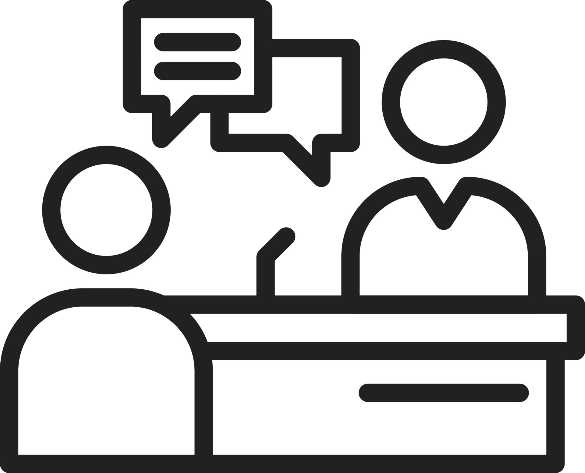 Interview icon vector image. 23934354 Vector Art at Vecteezy Interview icon vector image. 23934354 Vector Art at Vecteezy