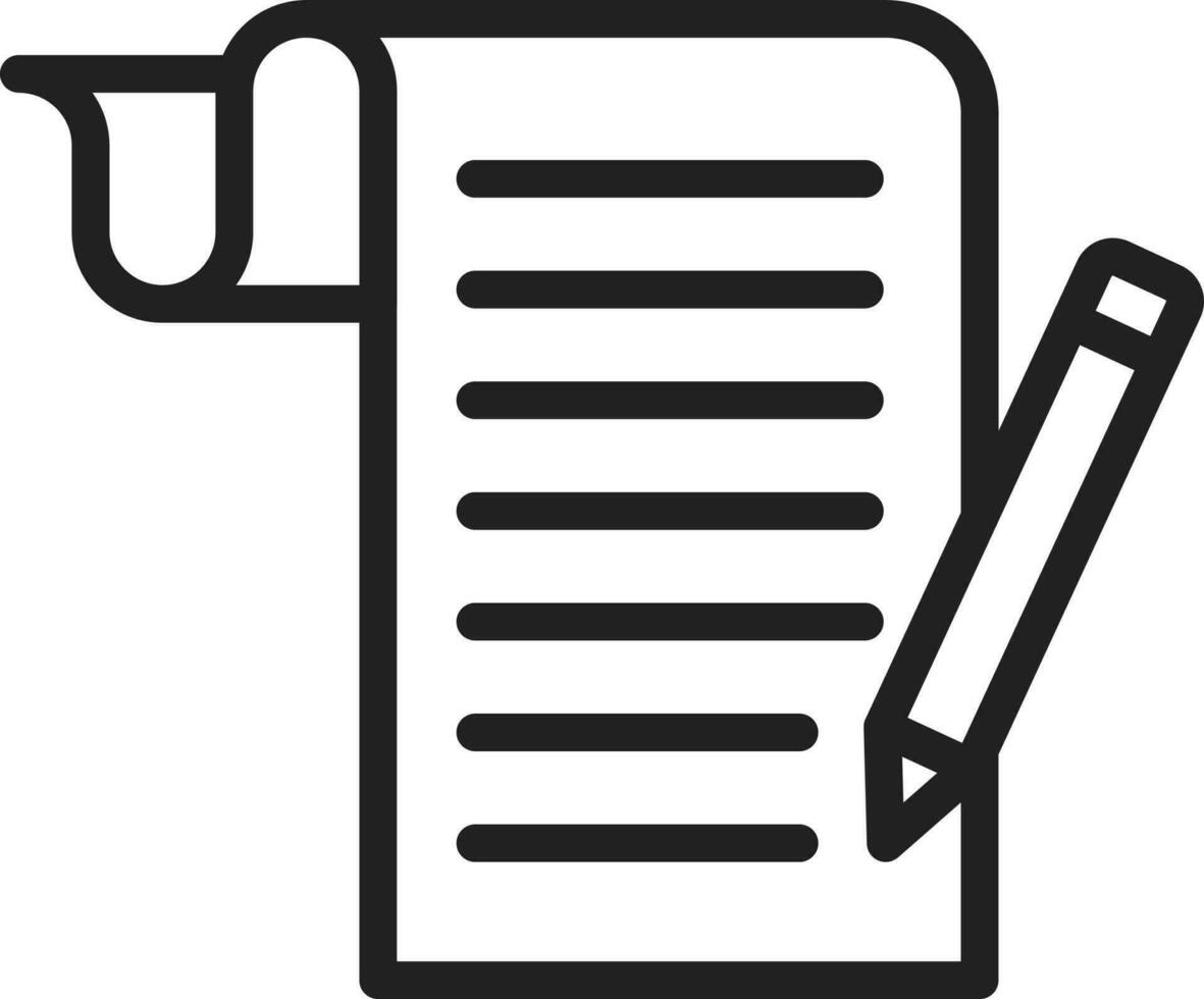 Script Icon Vector Image 23934693 Vector Art At Vecteezy