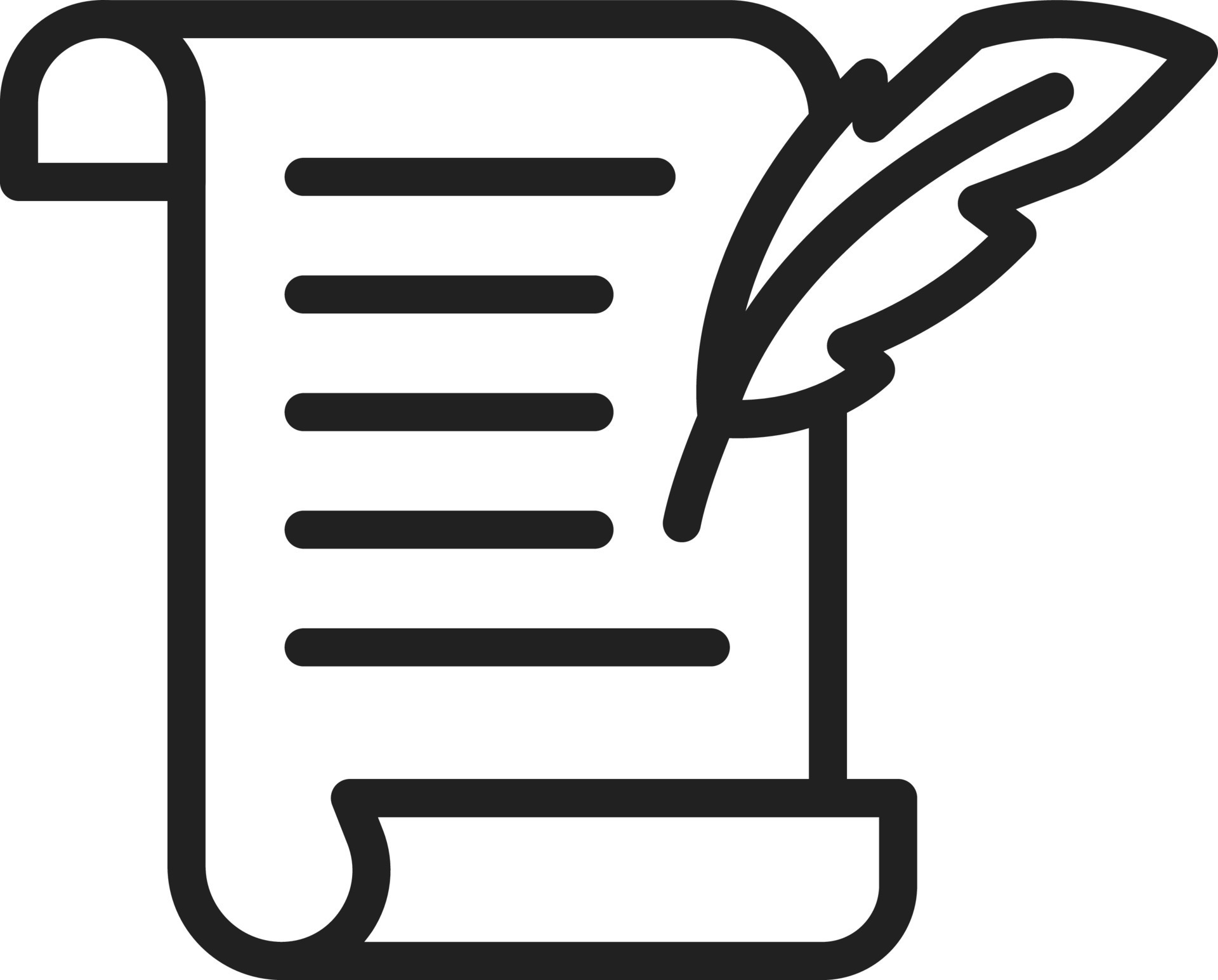 Scroll Icon Vector Image 23934726 Vector Art At Vecteezy