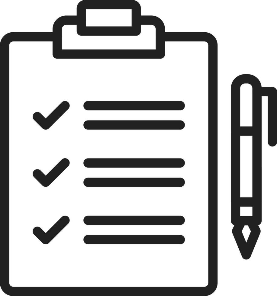 To Do List icon vector image. 23934878 Vector Art at Vecteezy