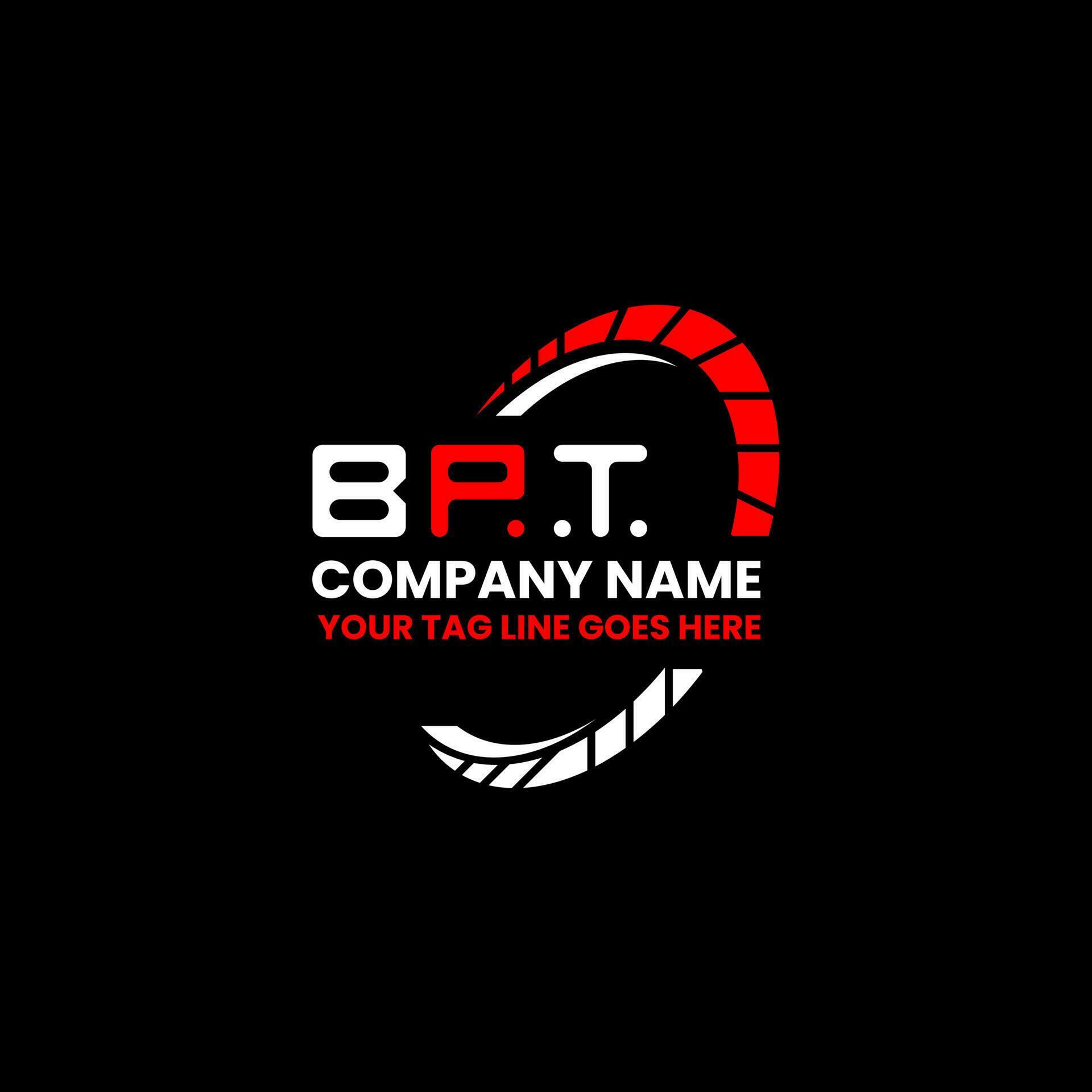 BPT letter logo creative design with vector graphic, BPT simple and modern logo. BPT luxurious ...
