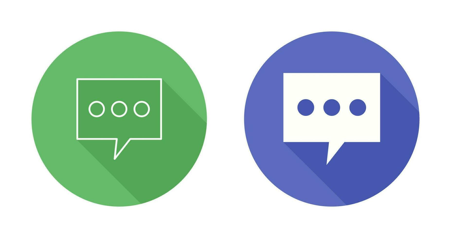 Single Message Bubble Vector Icon 23936724 Vector Art at Vecteezy