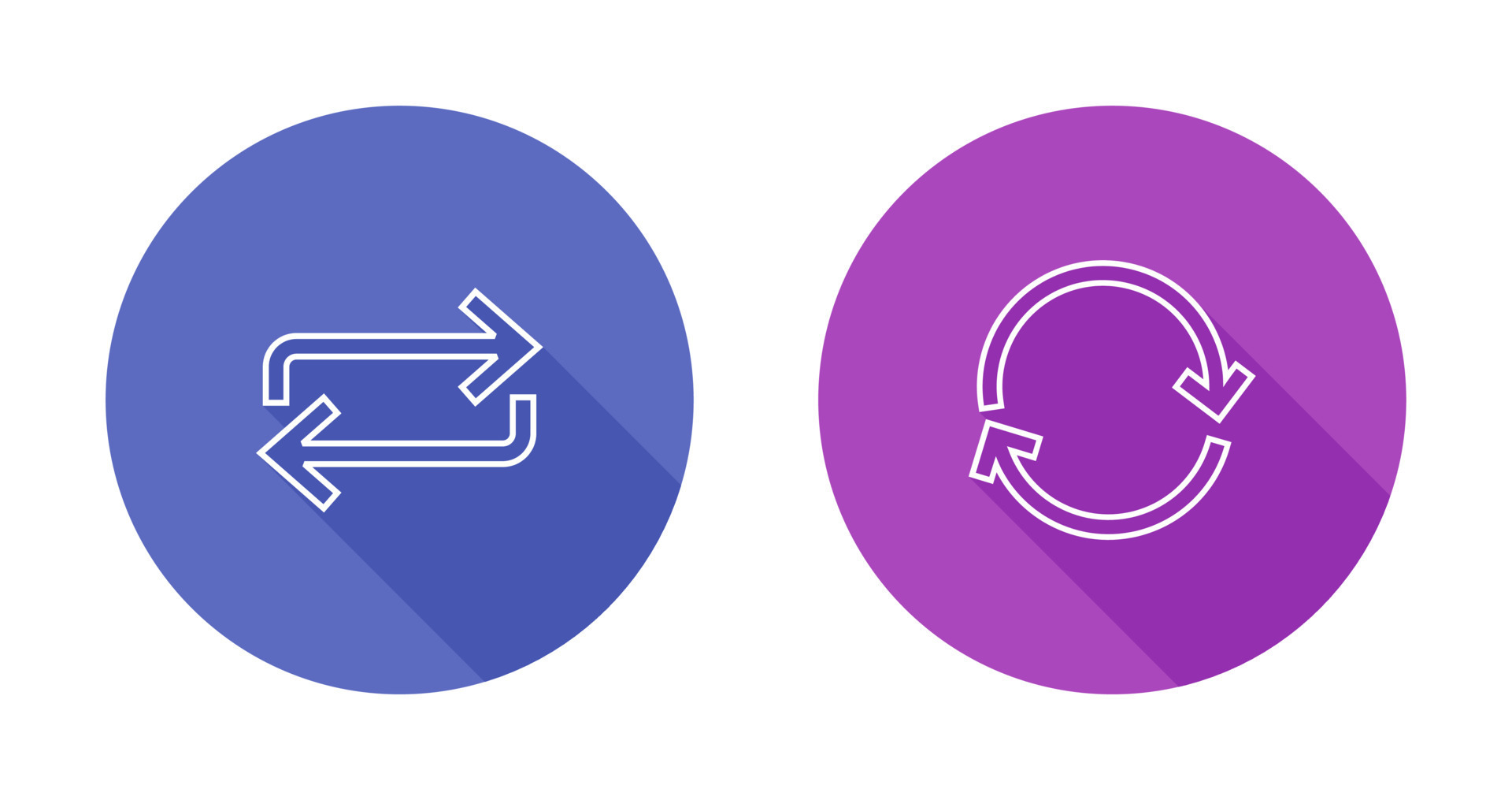 Repeat Vector Icon 23938327 Vector Art at Vecteezy