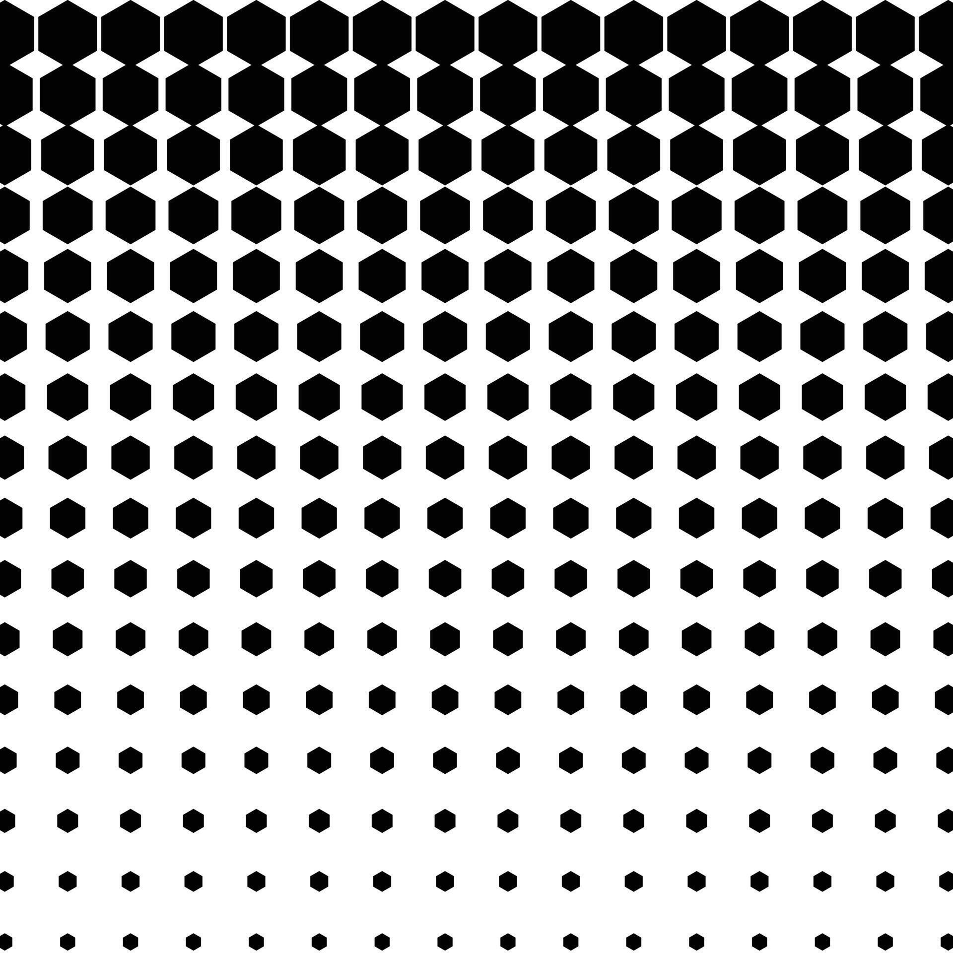 abstract simple geometric seamless hexagon pattern art. 23938448 Vector ...