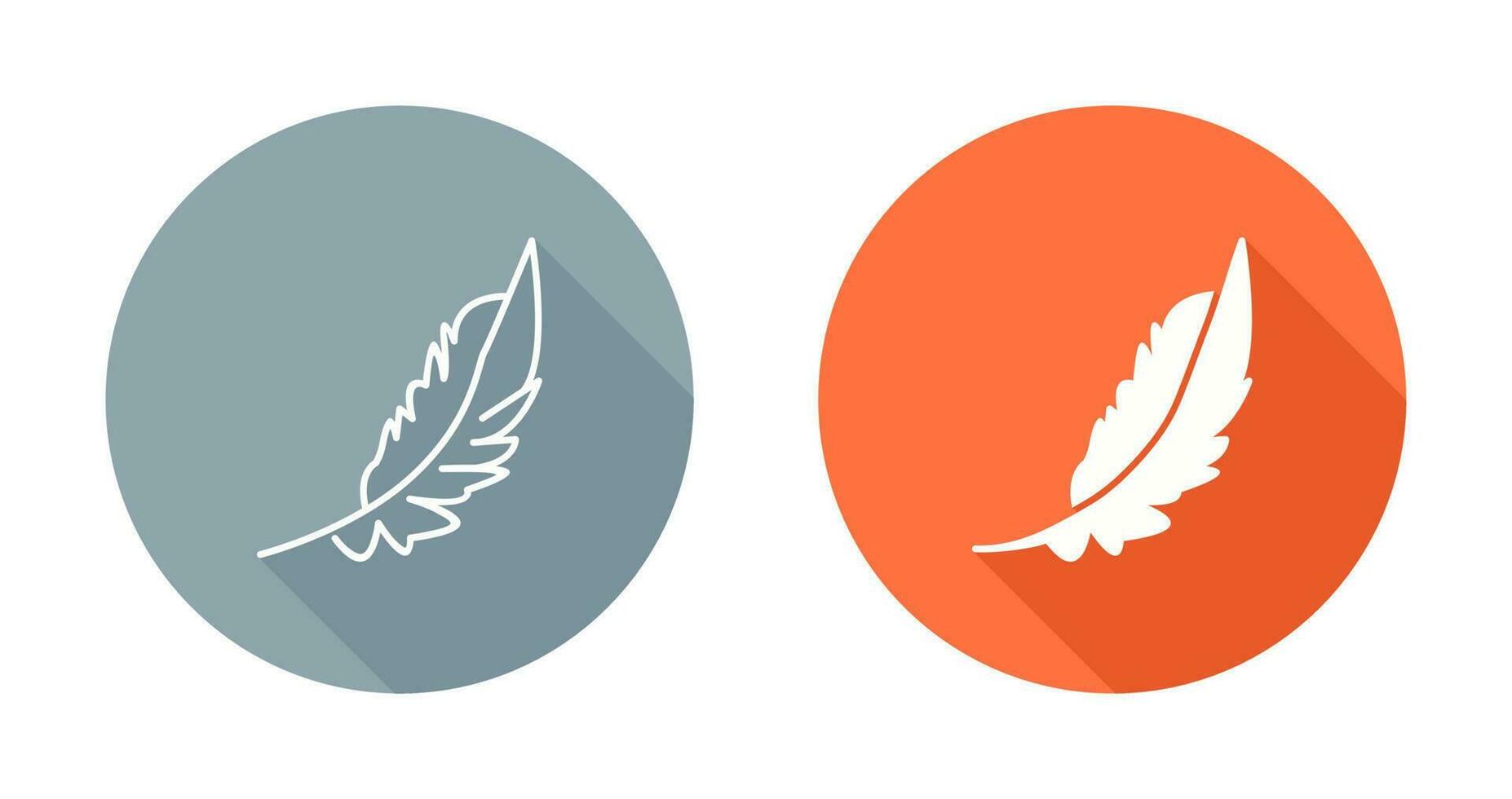 Feather Vector Icon 23939864 Vector Art at Vecteezy