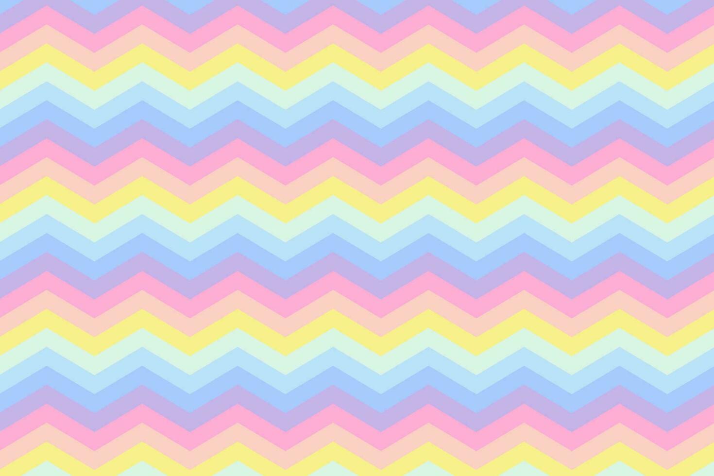 Blue Purple Pink And Yellow Zig Zag Chevron Seamless Pattern