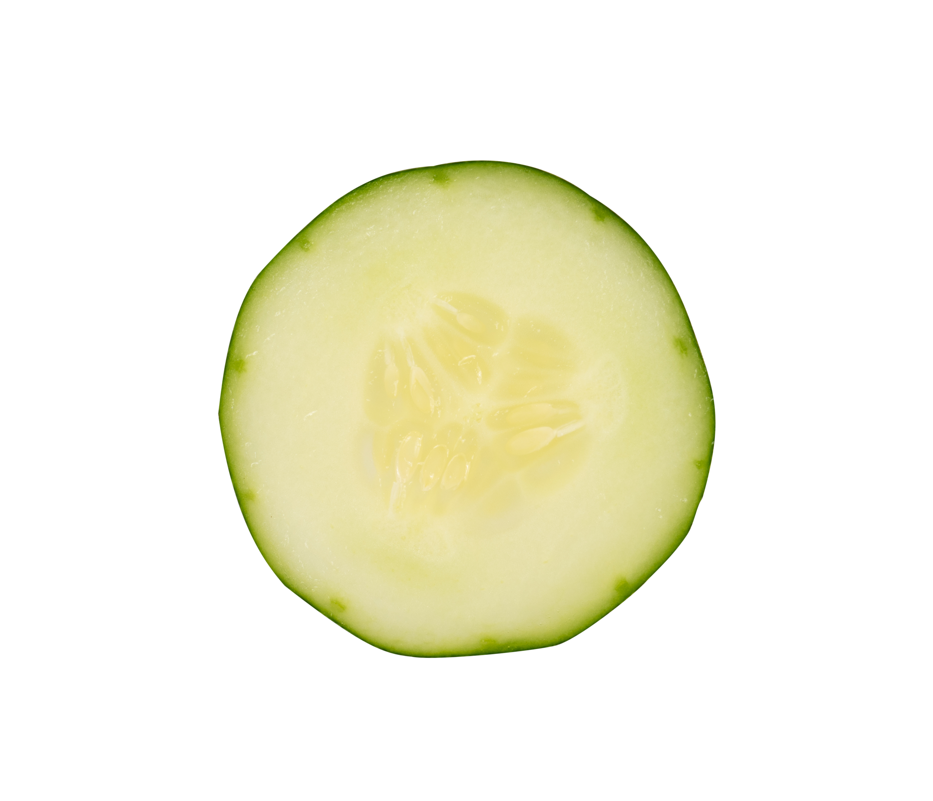 Slice Of Cucumber Isolated Element 23942462 Png