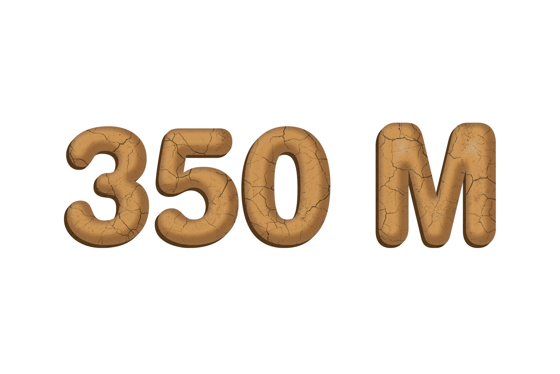 350 Million Subscribers Celebration Greeting Number With Mud Design 350-million-subscribers-celebration-greeting-number-with-mud-design
