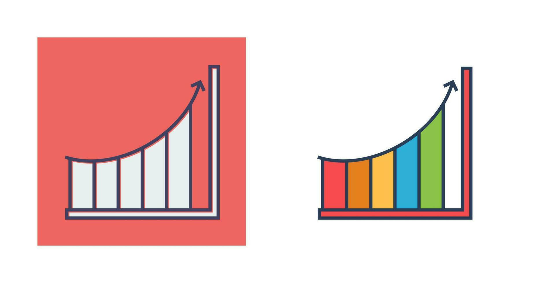 Increasing Graph Vector Icon 23949314 Vector Art at Vecteezy