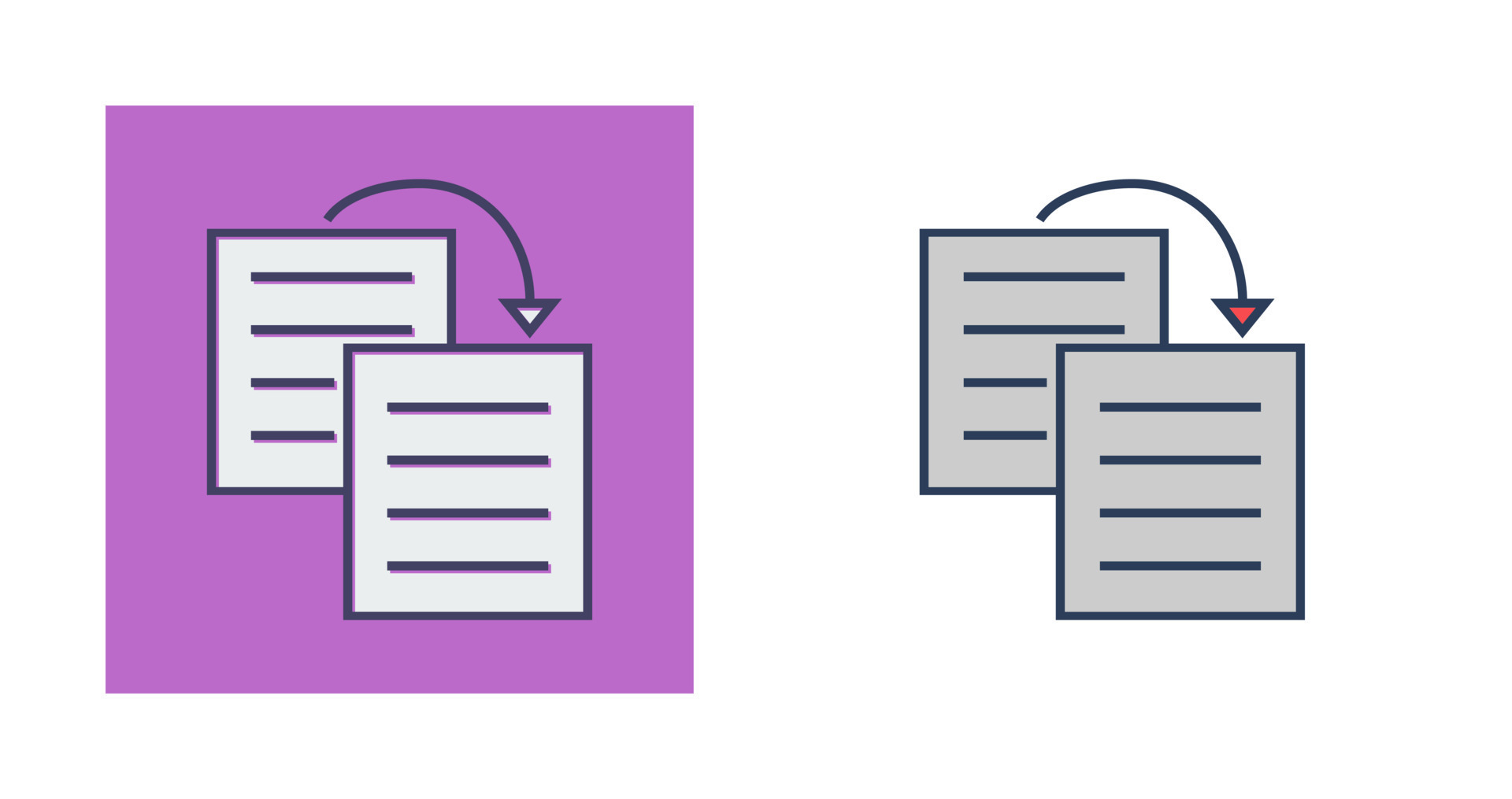 Duplicate Content Vector Icon 23952163 Vector Art At Vecteezy
