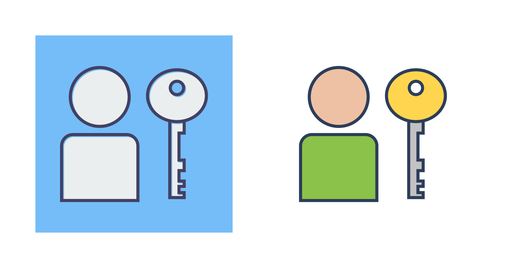 User Authentication Vector Icon 23952170 Vector Art At Vecteezy 0941