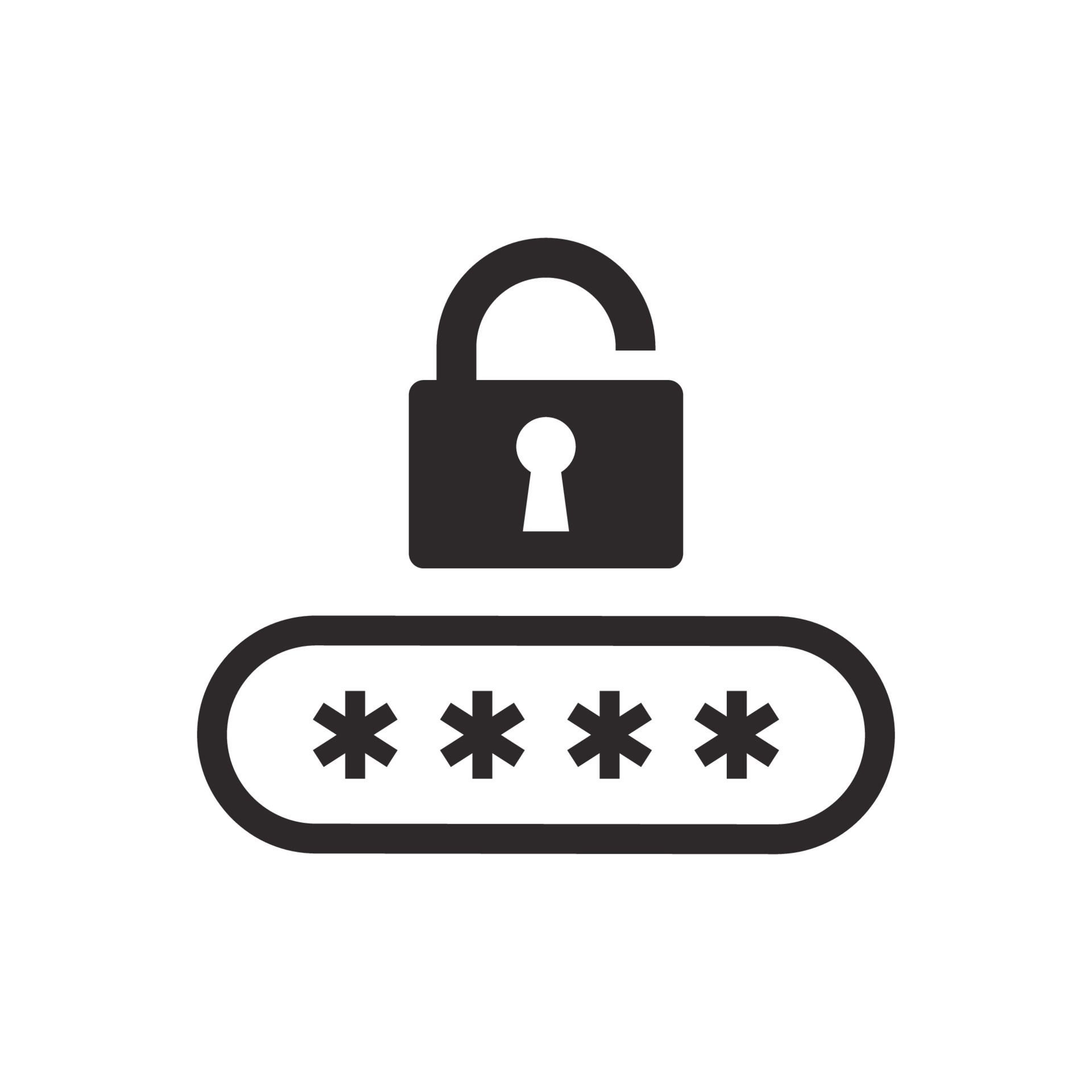 Password Icon Vector Design Illustration 23955169 Vector Art At Vecteezy