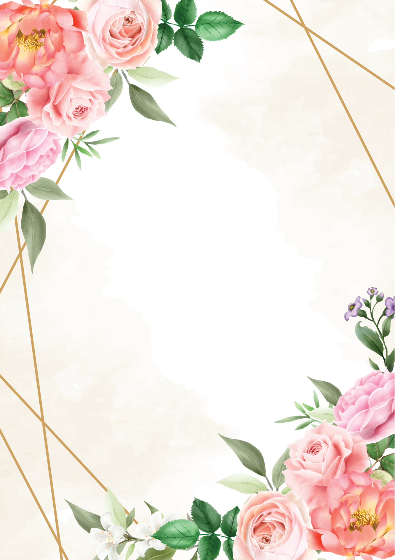 elegant floral wedding invitation card 23956913 PNG