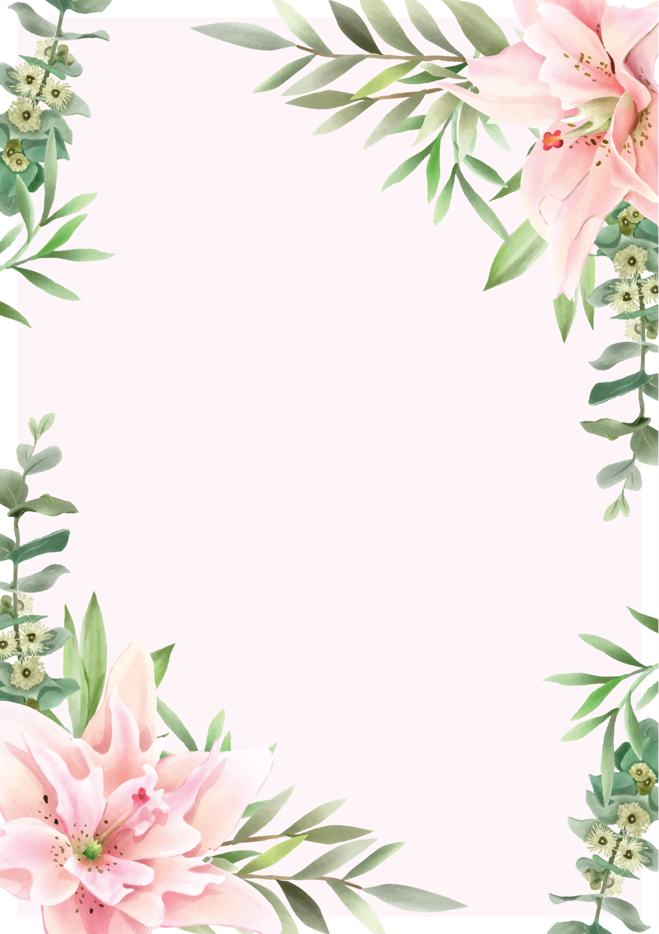 romantic floral wedding invitation card 23956938 PNG