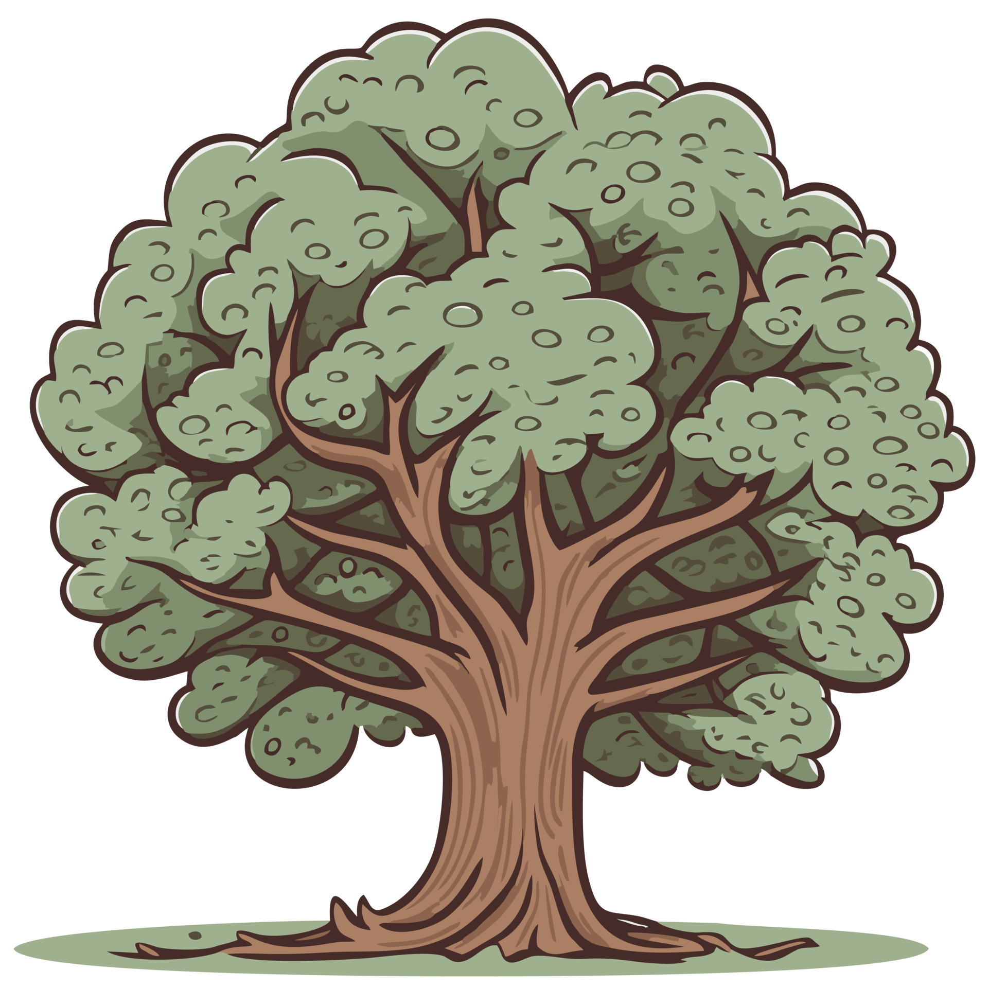 Illustration Of An Old Tree Isolated 23959334 PNG illustration-of-an-old-tree-isolated-23959334-png