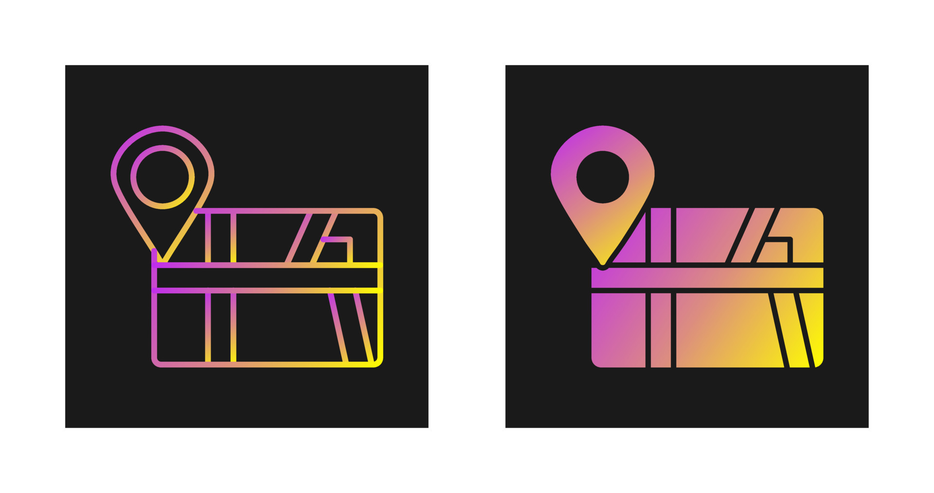 Map Vector Icon 23963166 Vector Art at Vecteezy