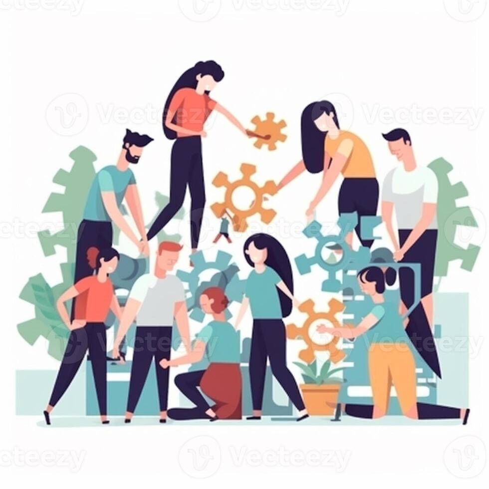 The concept of successful teamwork 23965667 Stock Photo at Vecteezy The concept of successful teamwork 23965667 Stock Photo at Vecteezy