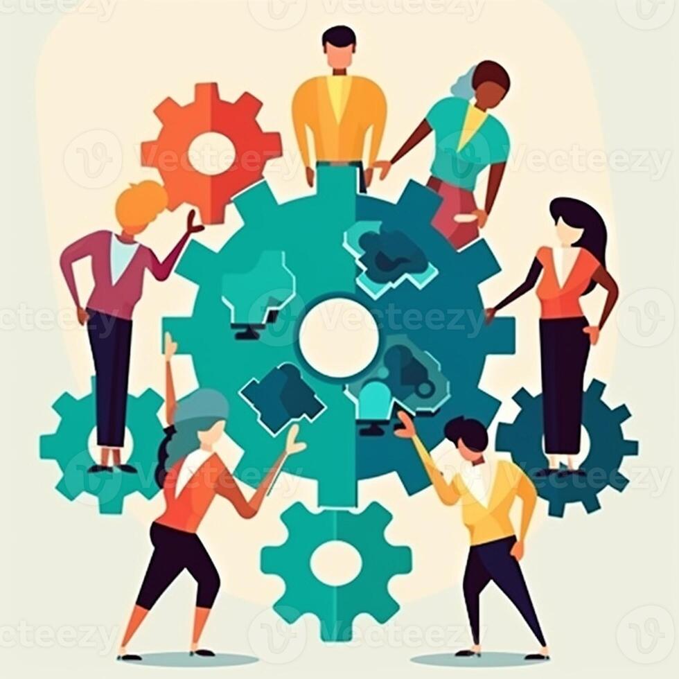 The concept of successful teamwork 23966848 Stock Photo at Vecteezy The concept of successful teamwork 23966848 Stock Photo at Vecteezy
