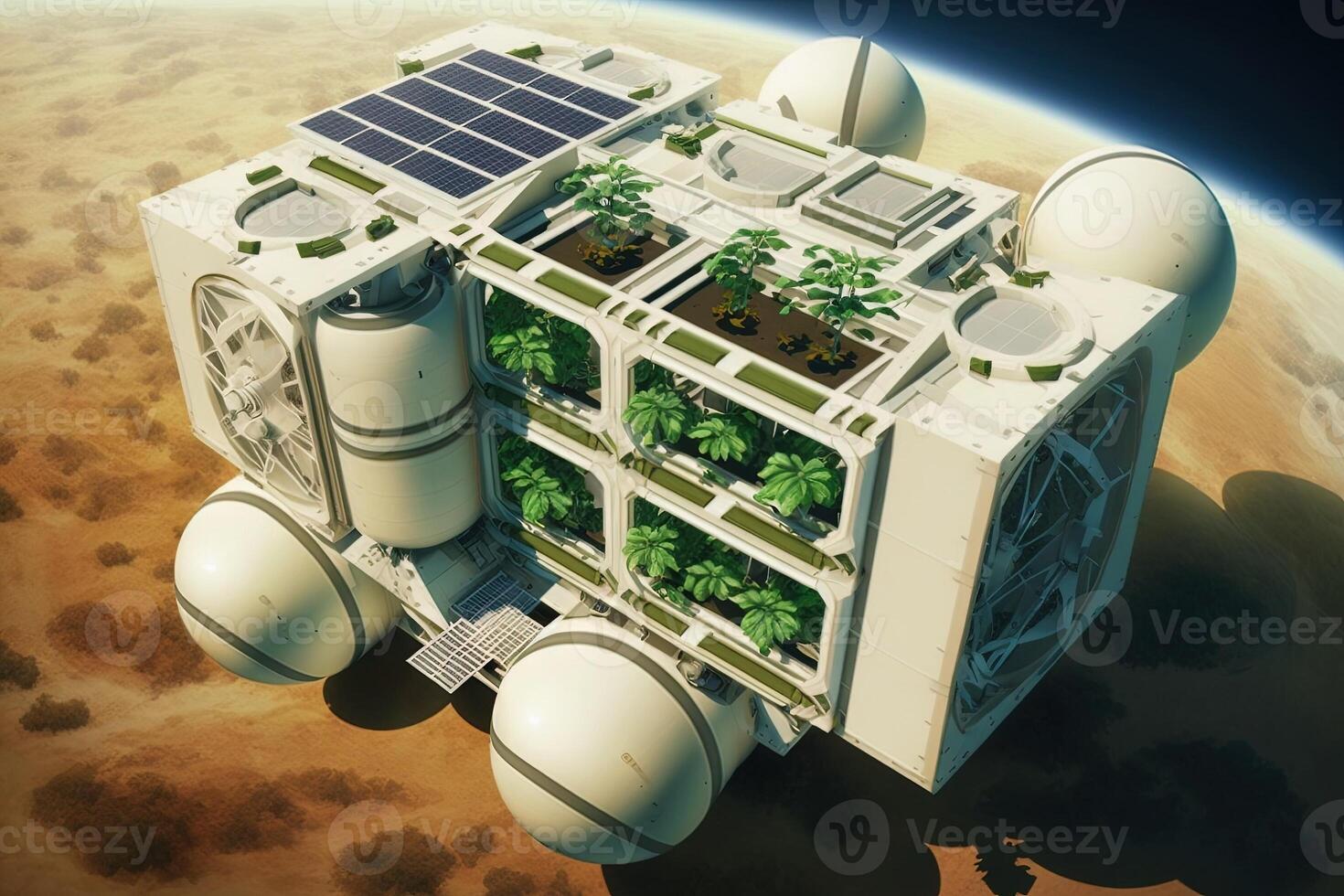 Space Based Agriculture systems of the future that use advanced ...