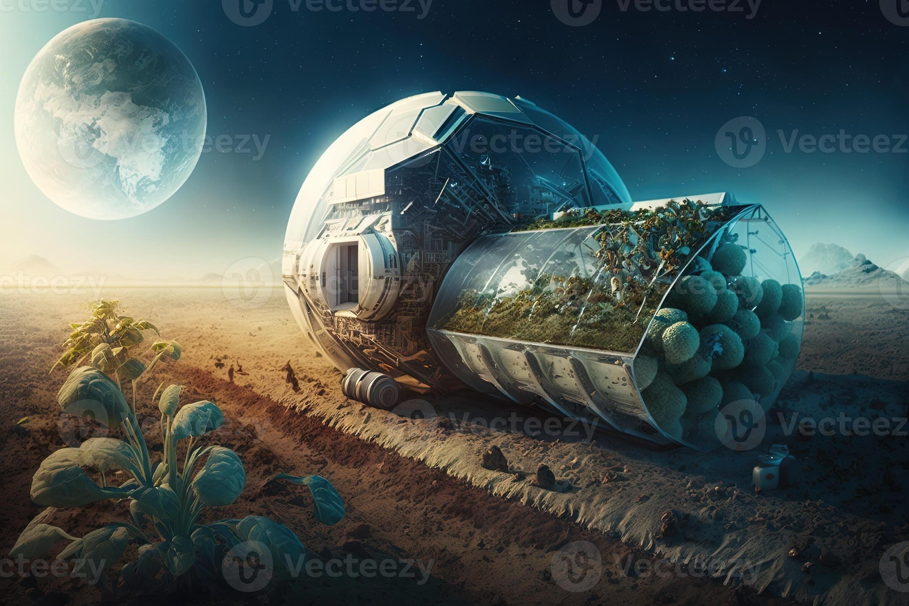 Space Based Agriculture systems of the future that use advanced ...