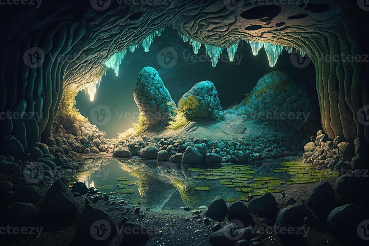 Underwater Cave Wallpapers