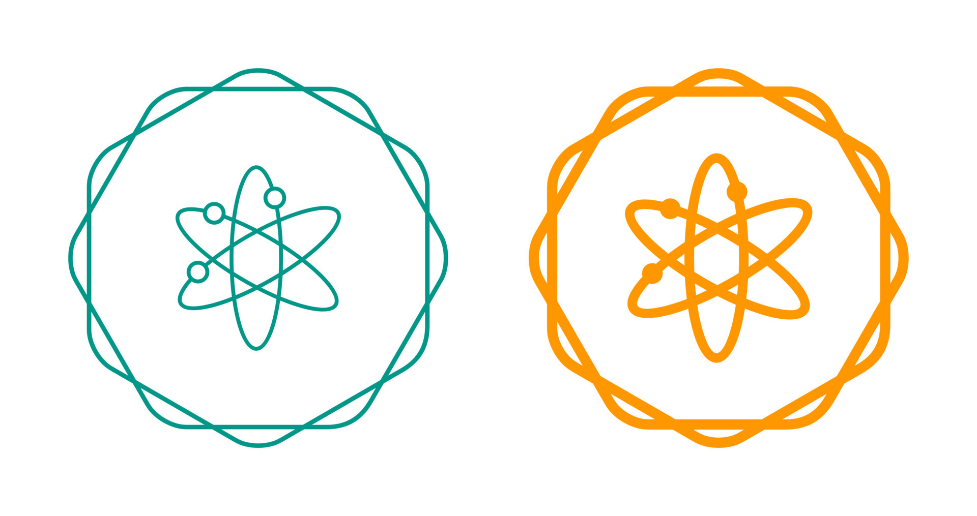Atomic Structure Vector Icon 23972813 Vector Art At Vecteezy