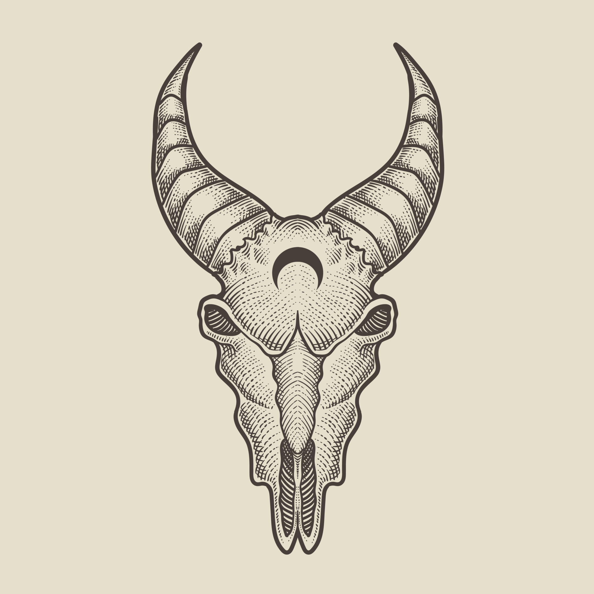 illustration goat skull engraving style on black background 23973403 ... illustration goat skull engraving style on black background 23973403 ...