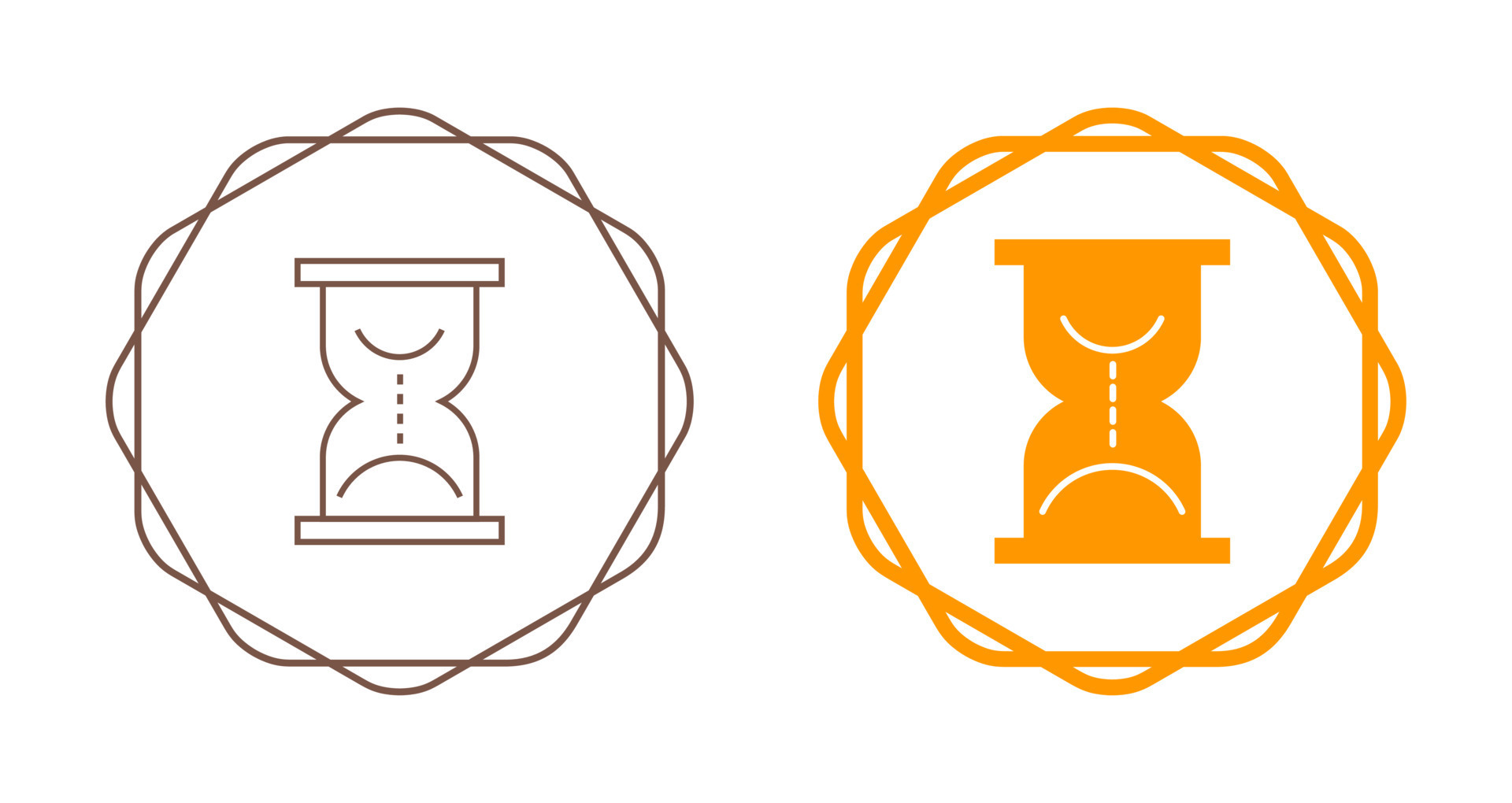 Hourglass Vector Icon 23974796 Vector Art At Vecteezy