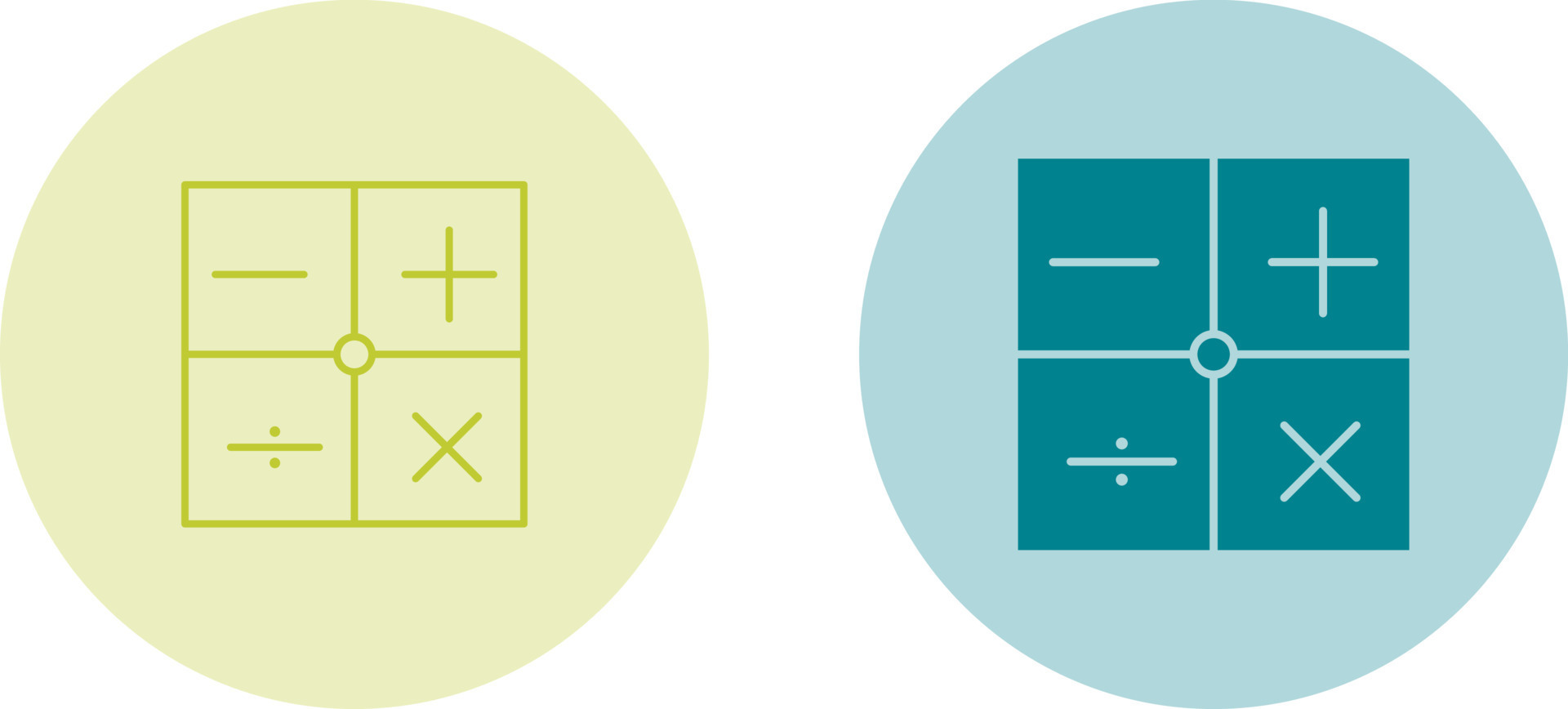 Math Symbols Vector Icon 23976485 Vector Art At Vecteezy