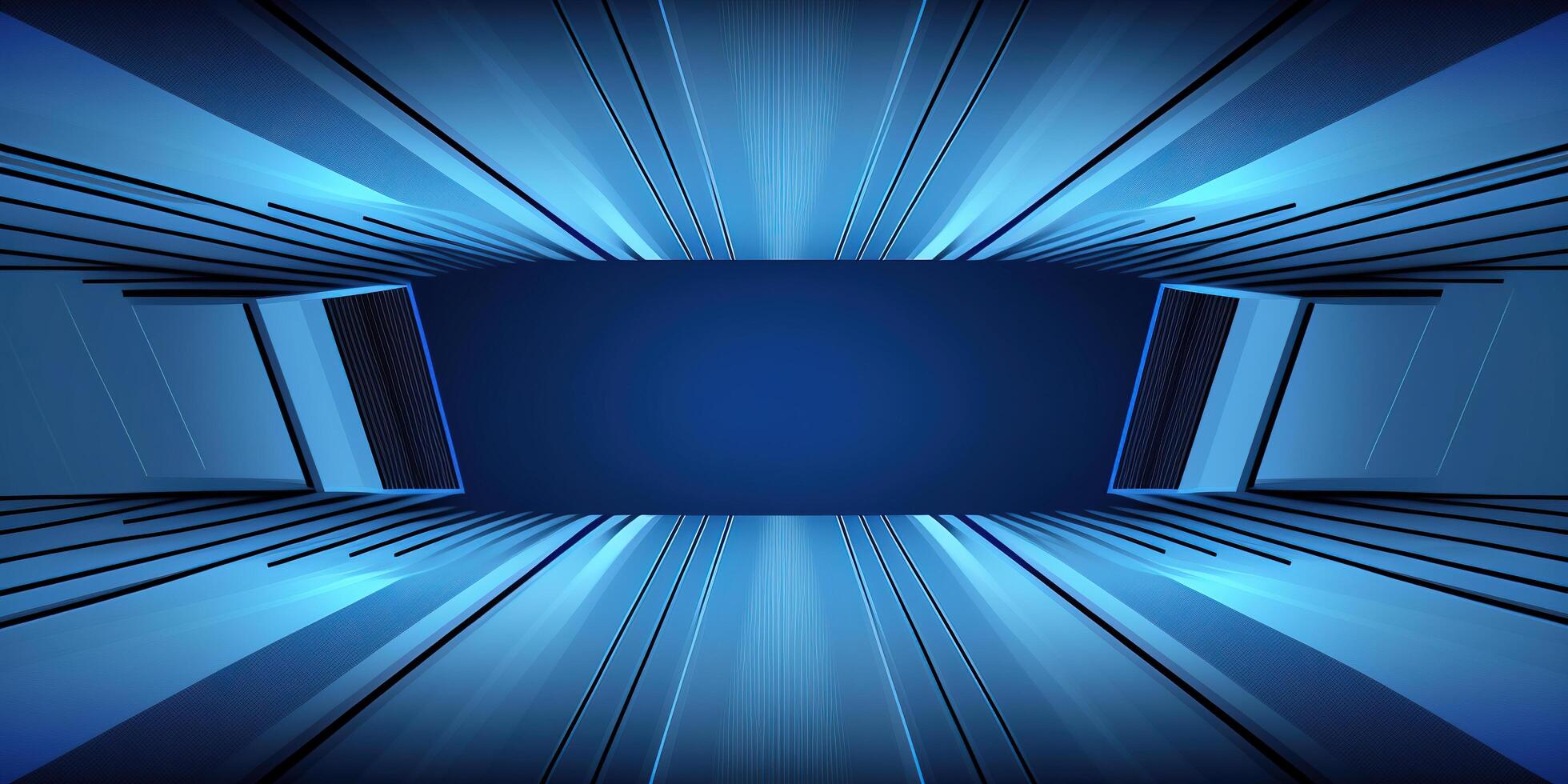 symmetrical blue tech abstract background with lines and shapes. 23978021 Stock Photo at Vecteezy