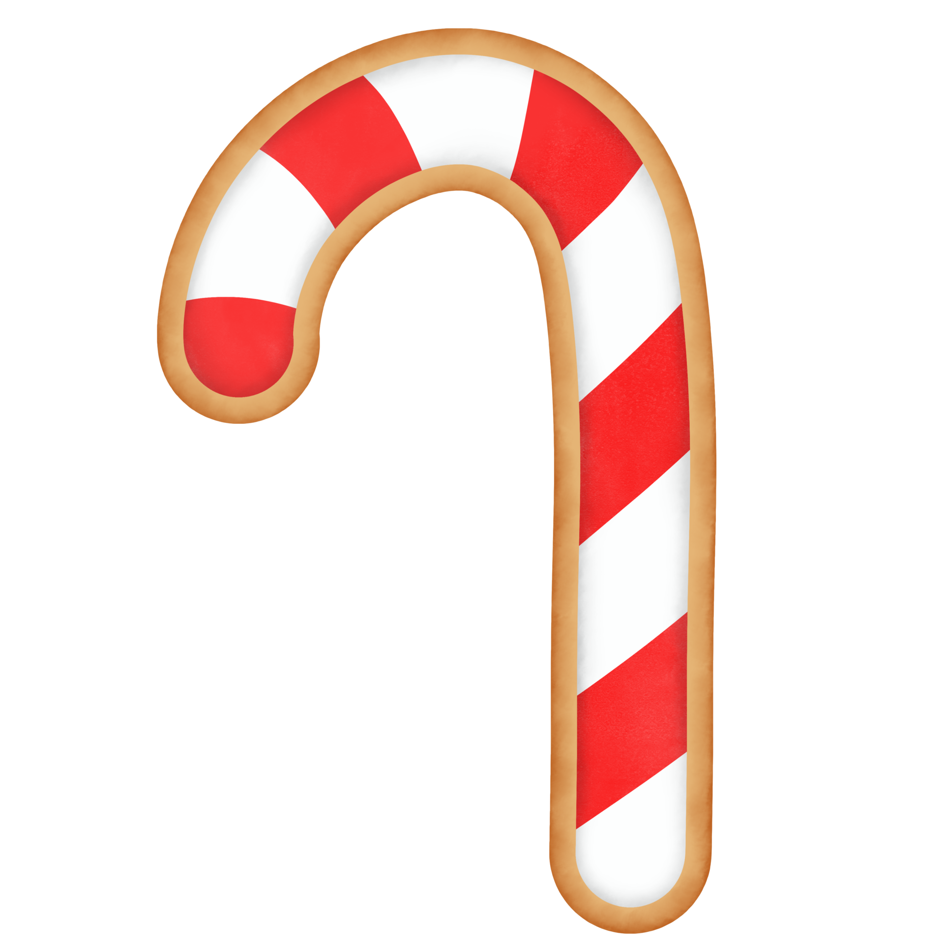 Christmas candy cane gingerbread 23980596 PNG