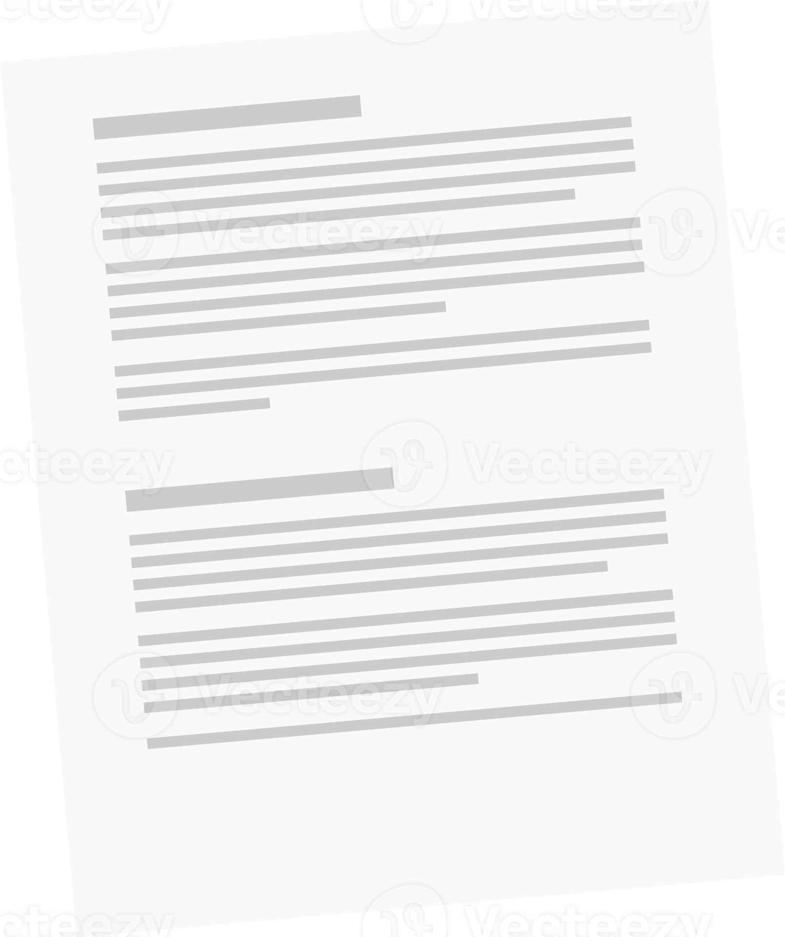Illustration Of A Sheet Of Paper 23985693 PNG illustration-of-a-sheet-of-paper-23985693-png