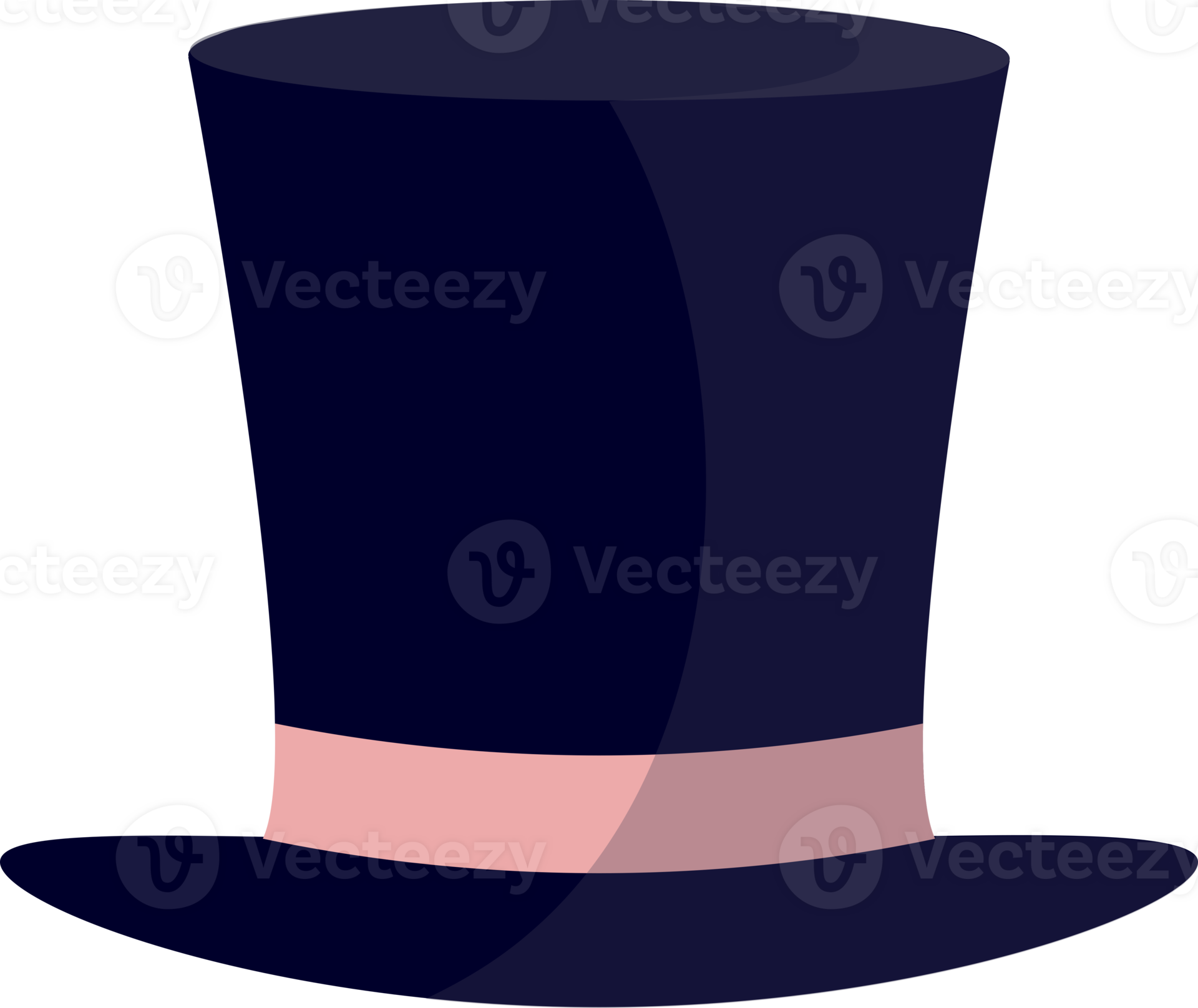 Black Top Hat 23985719 Png