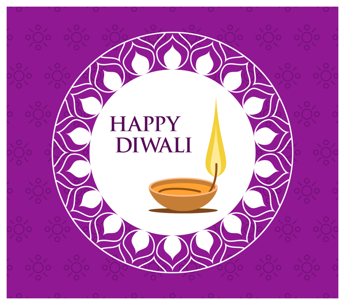 Diwali Celebration in Purple Wallpaper Background 23985912 PNG